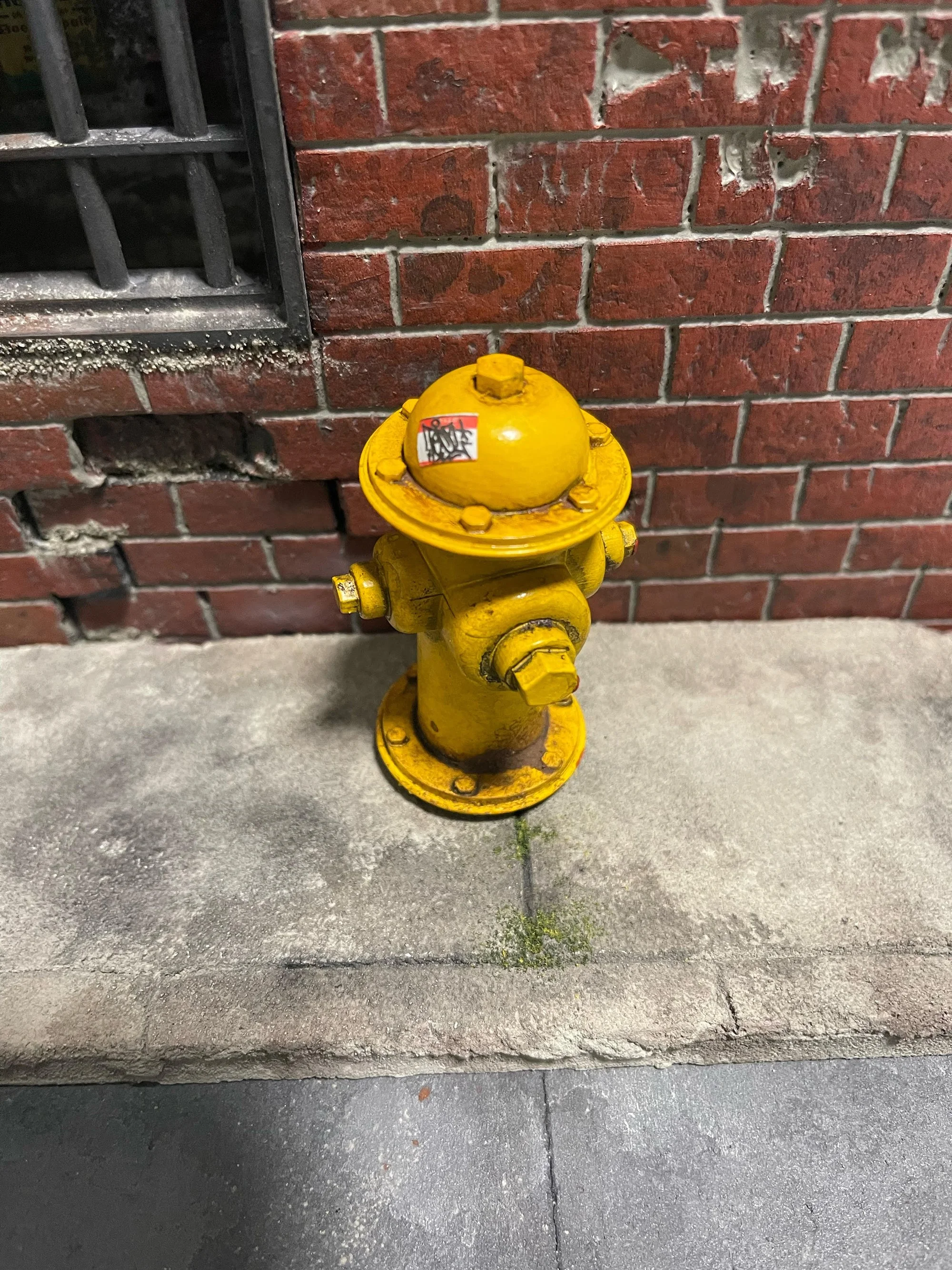 Painted Miniature Fire Hydrant FREE SHIPPING — Insightful Imagery