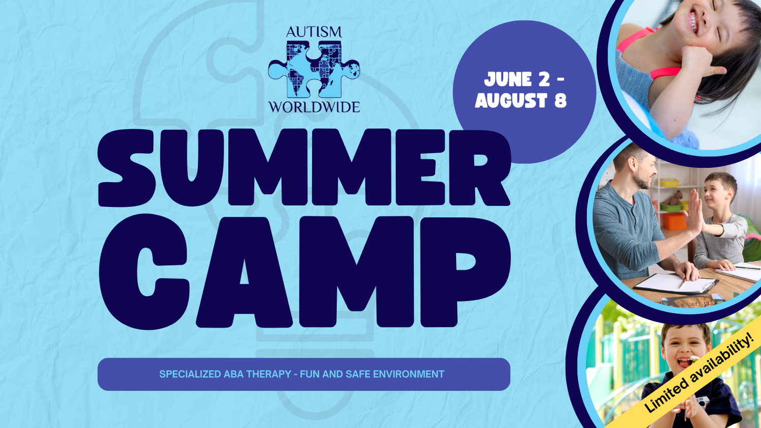 Summer Camp — Autism Worldwide Autism Worldwide