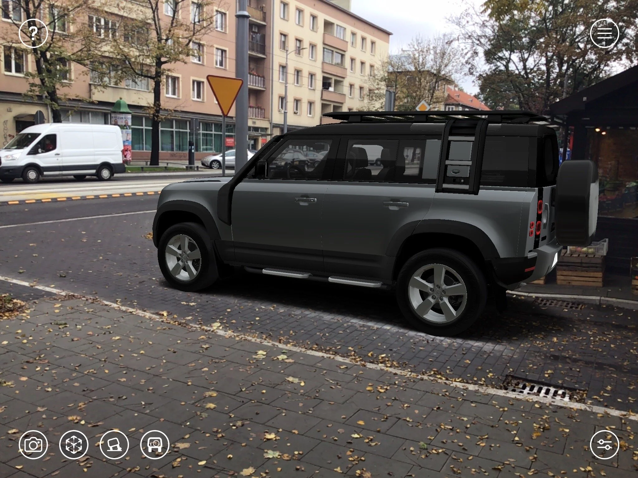 Land Rover Defender AR App — Koffeecup