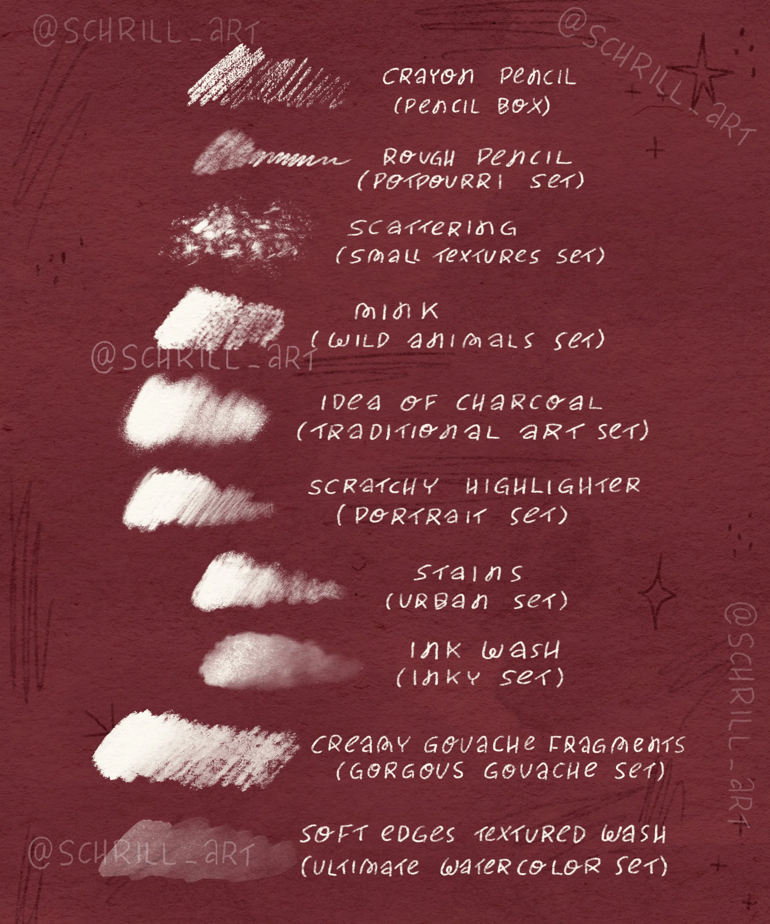 Procreate folio brushes - gastmart