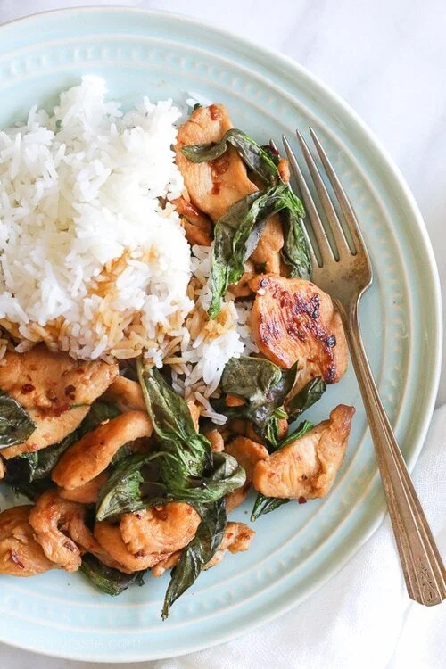 Ginger Basil Chicken — Tanorria's Table