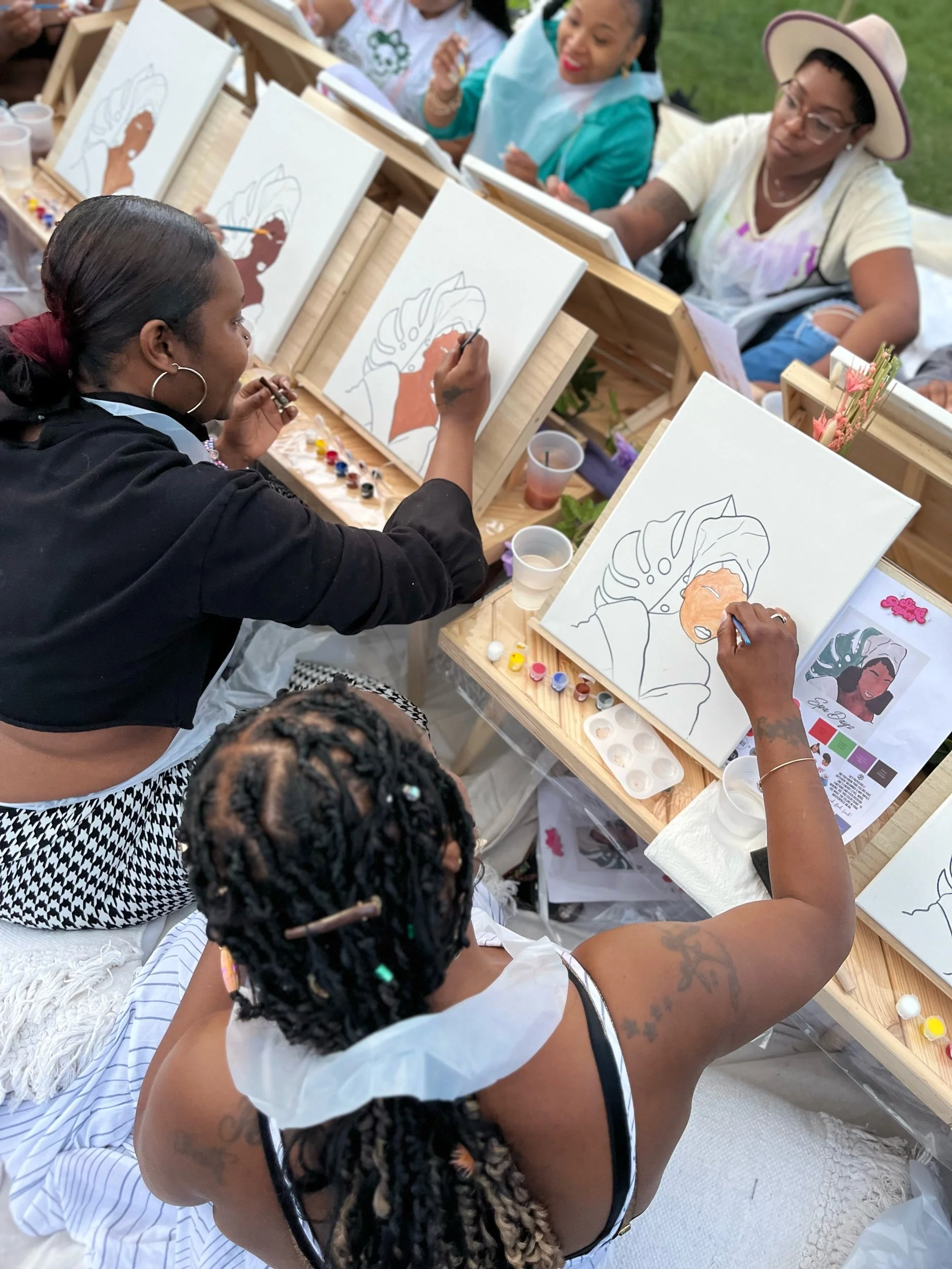 Sip & Paper Mobile Sip & Paint Parties & Workshops