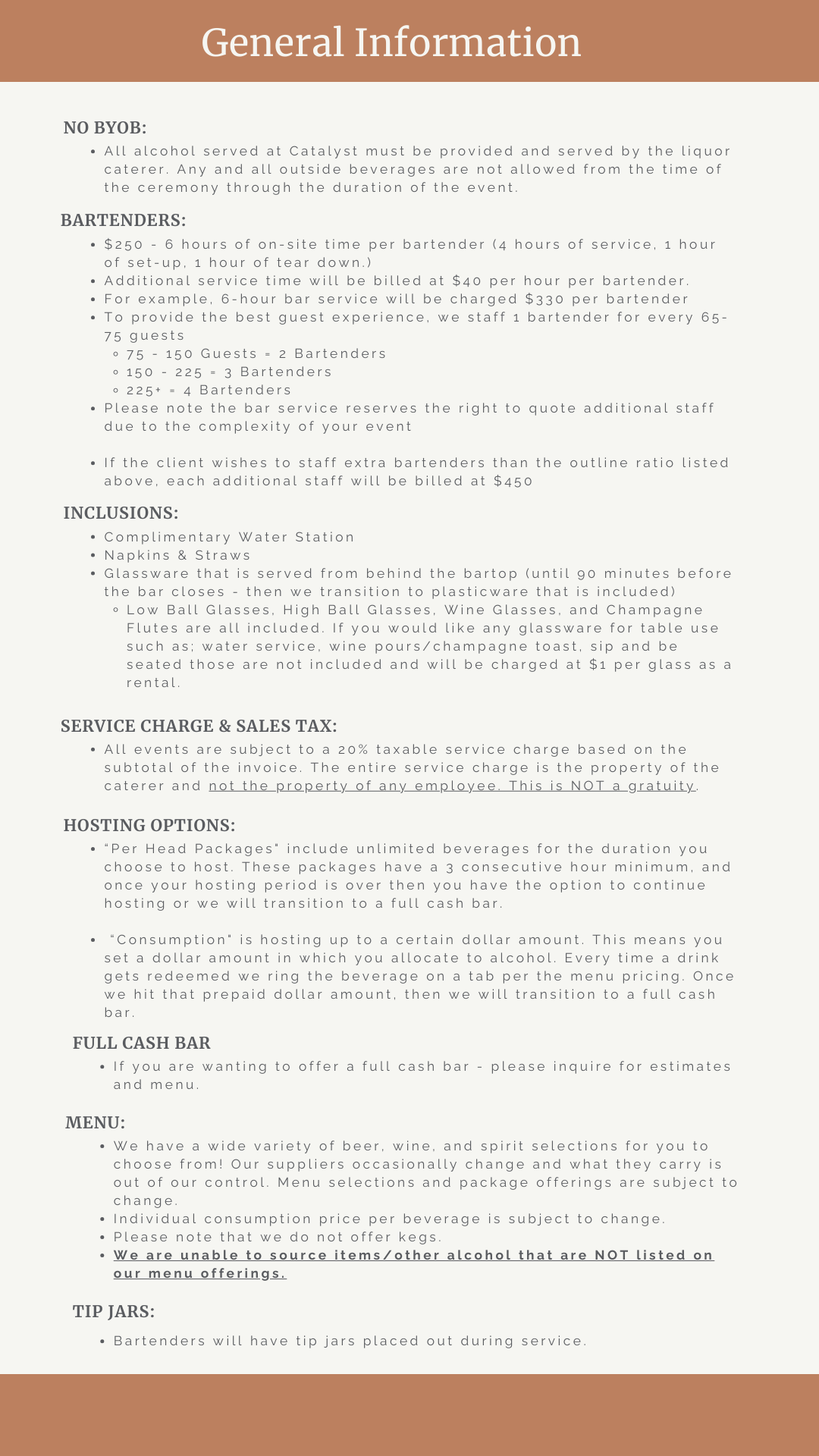 Catalyst Menu 2025 — Liquidmotion Bartending