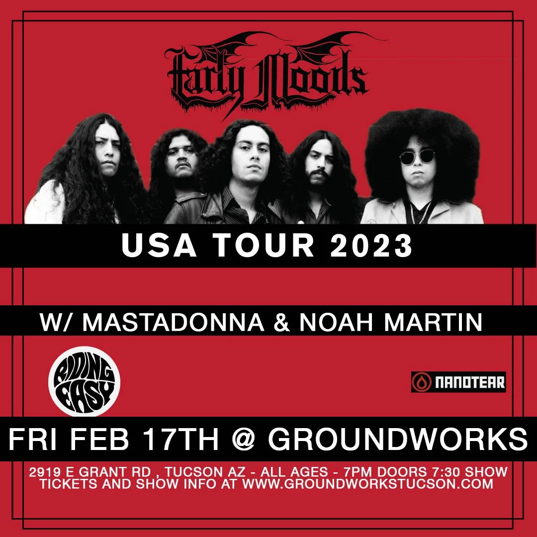 Early Moods (LA), Mastodonna, Noah Martin — GROUNDWORKS