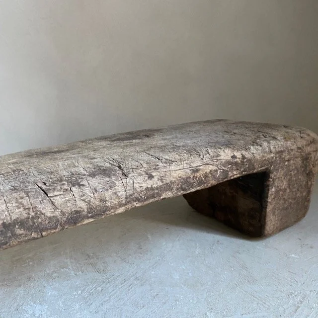 Wooden block stool N°1 — The Corner by Andrea Lennon