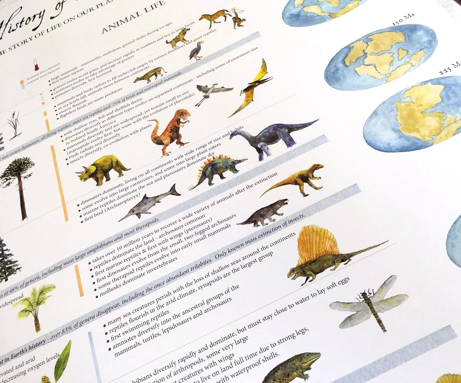 A History of the Earth — Fairhope Graphics - Evolutionary Trees ...