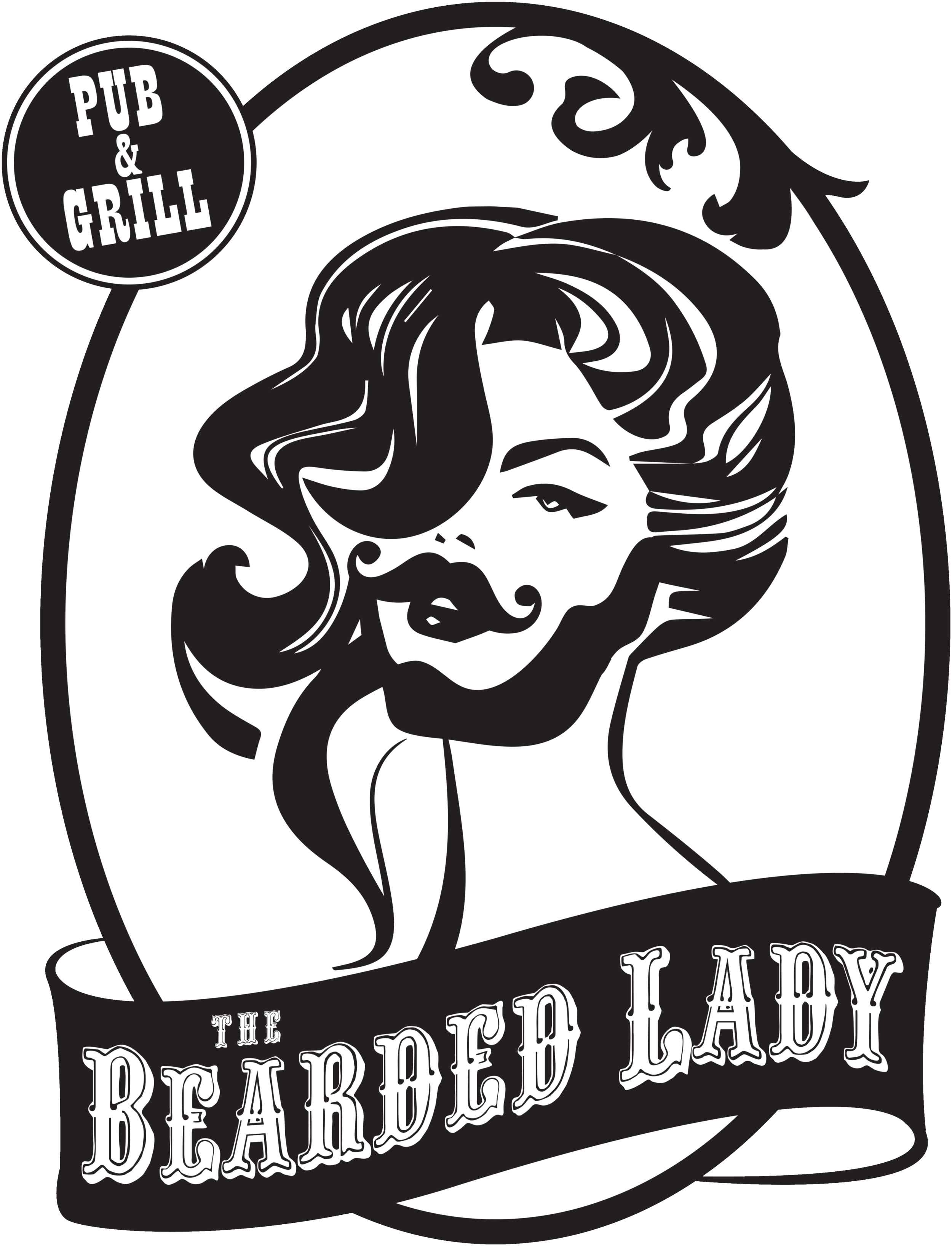 Bearded Lady Poster