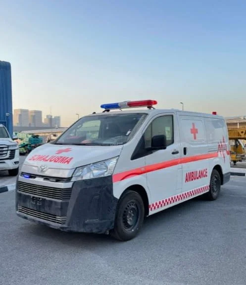 Toyota HIACE AMBULANCE Stnadard roof | Mercury Global Dubai