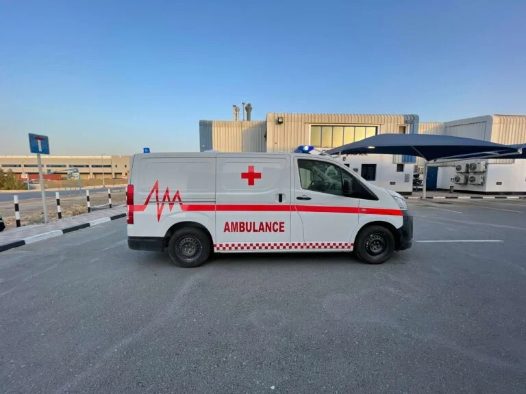 Toyota HIACE AMBULANCE Stnadard roof | Mercury Global Dubai