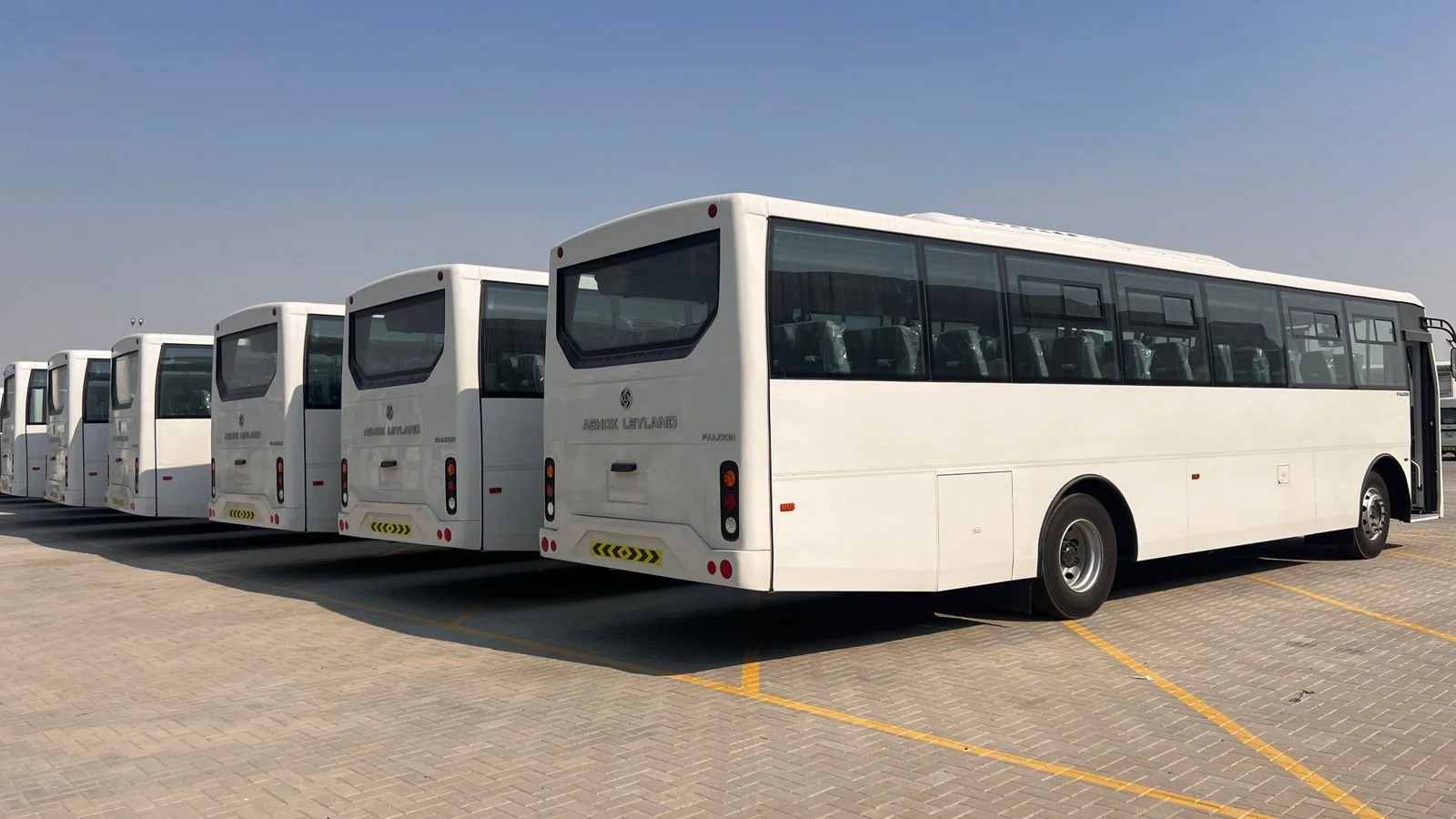 Ashok Leyland Diesel Buses available for export | Mercury Global Dubai