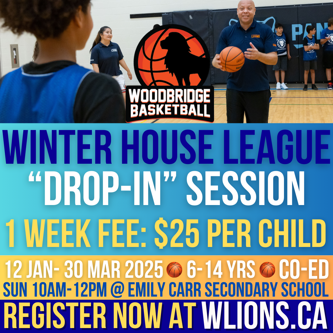 2025 WINTER HOUSE LEAGUE! — Woodbridge Basketball Association