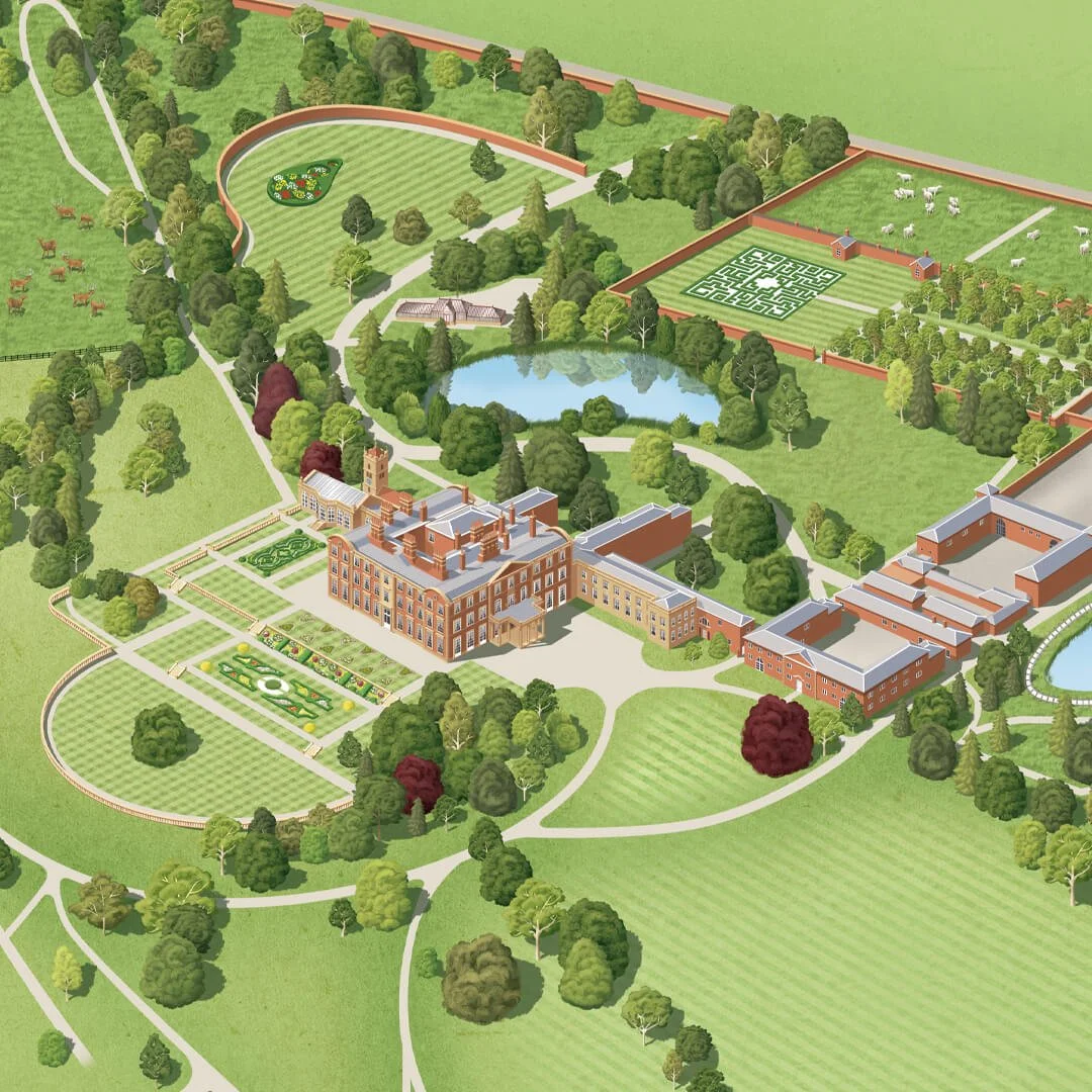 Illustrated site map — Colour Heroes
