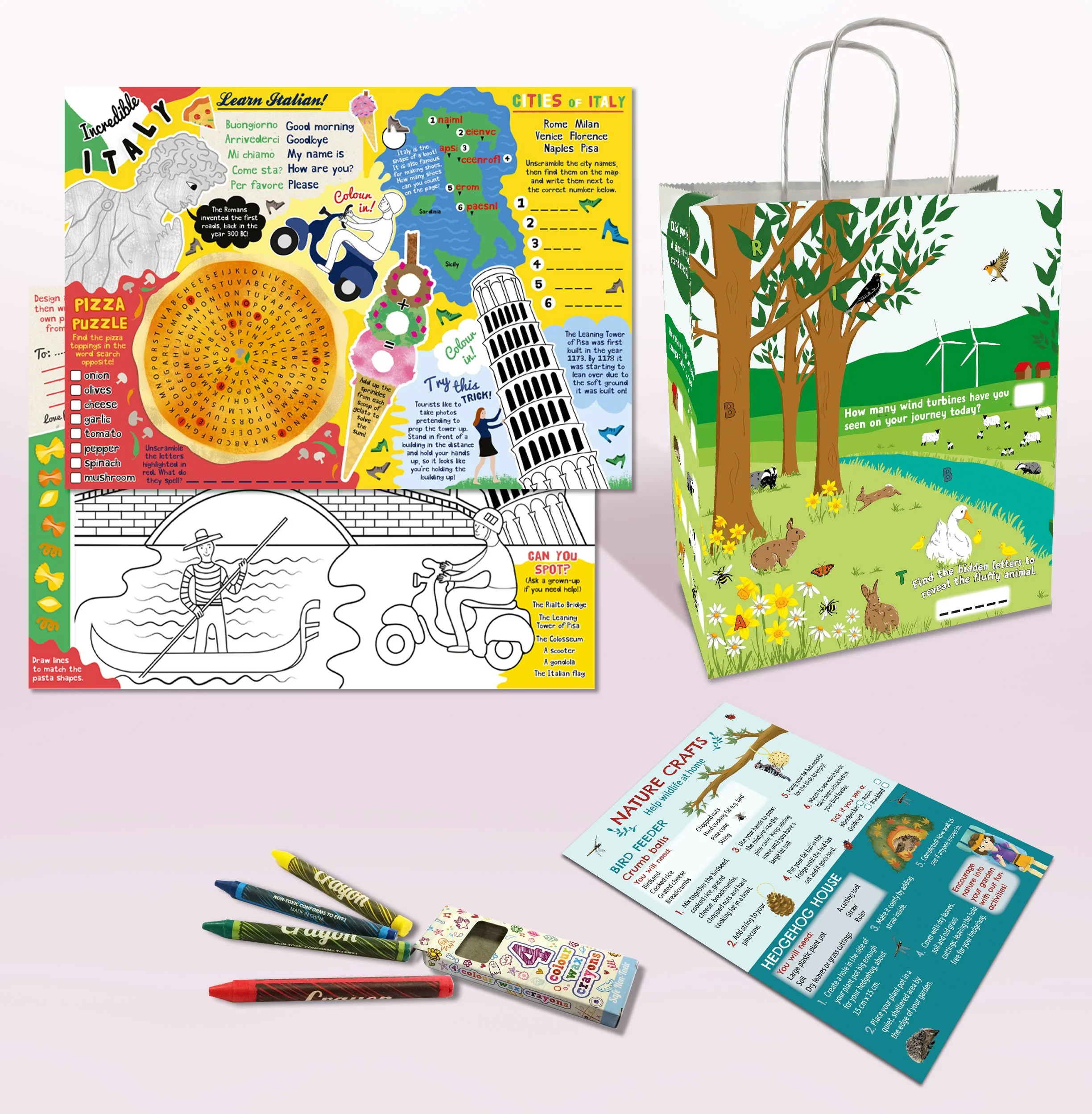 Nature discovery activity pack — Colour Heroes