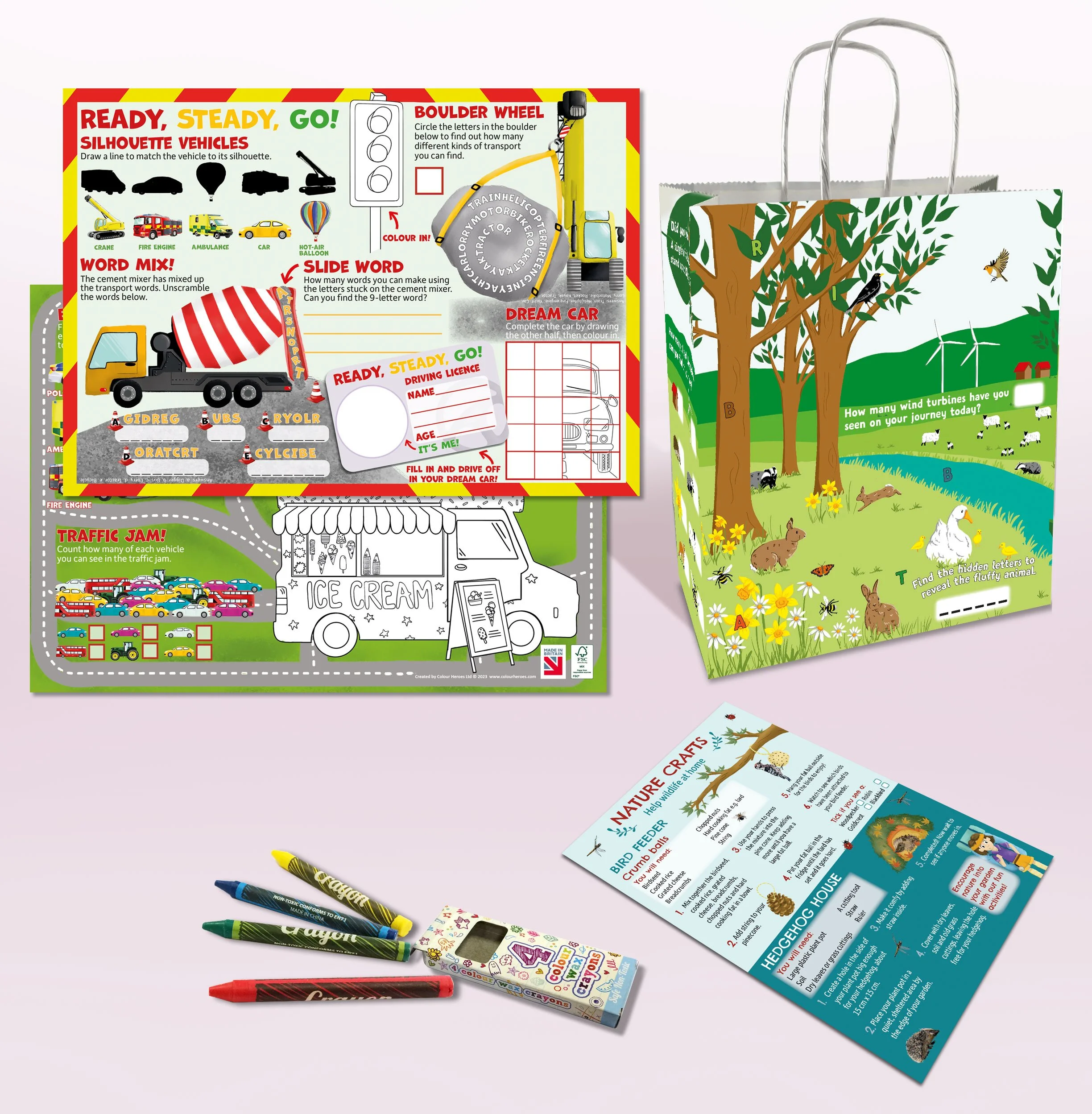 Nature discovery activity pack — Colour Heroes