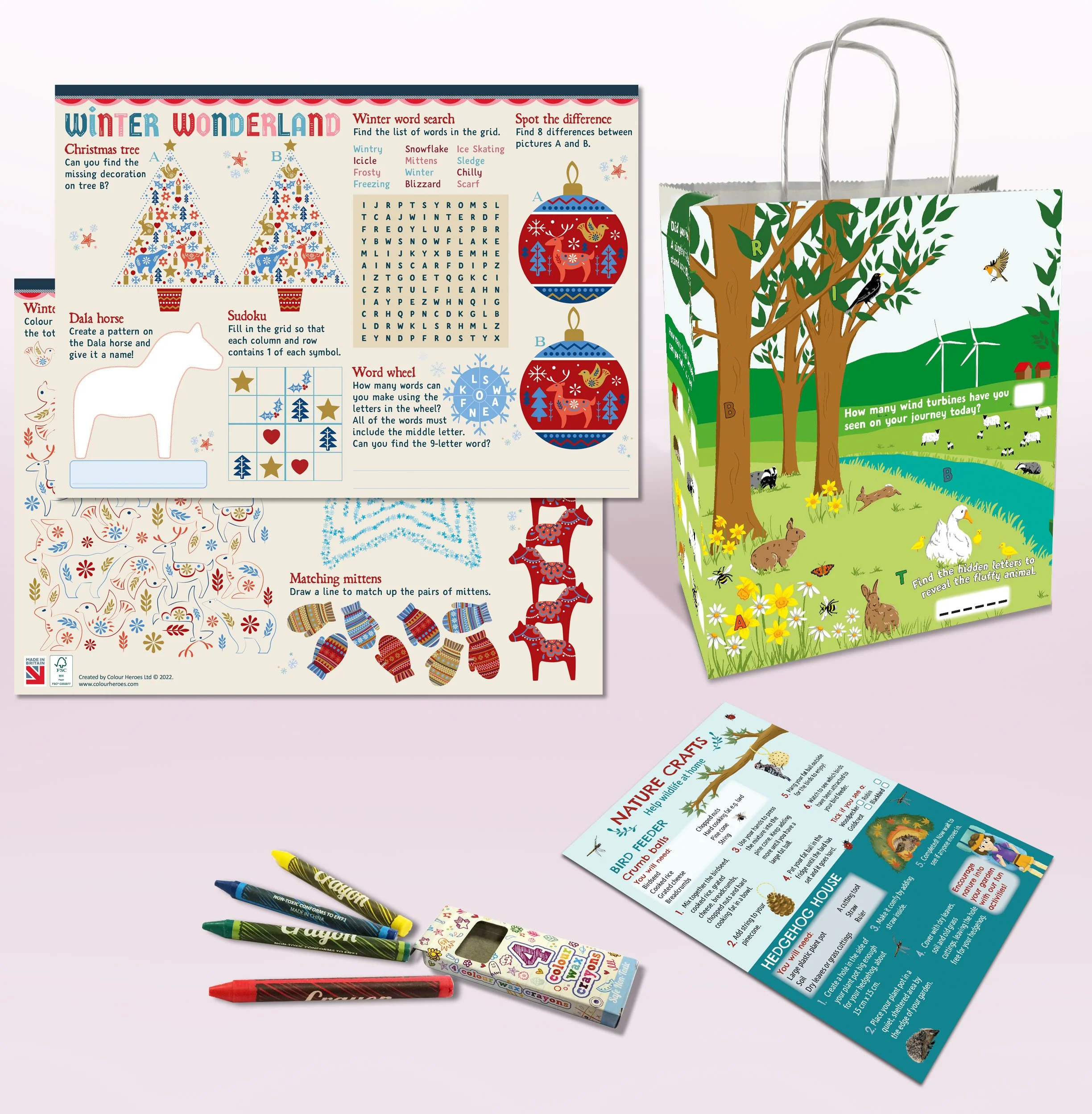 Nature discovery activity pack — Colour Heroes