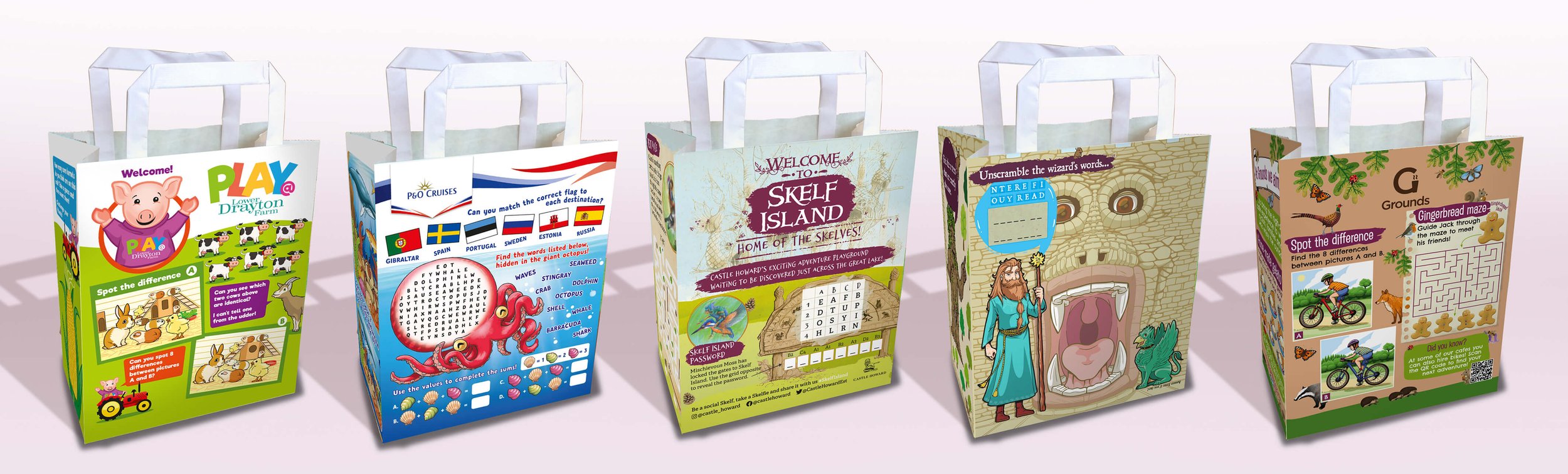 Bespoke Activity bags and packs — Colour Heroes