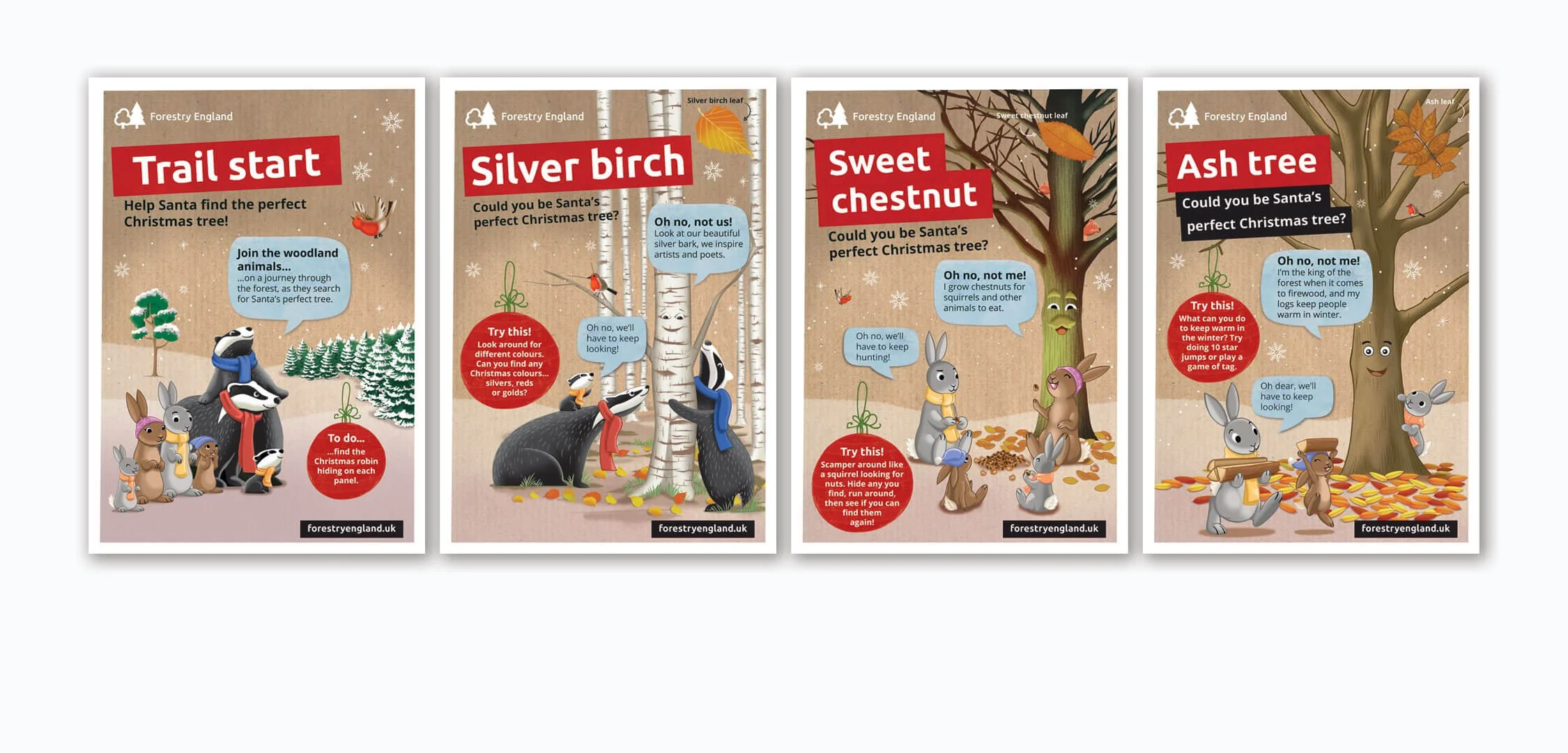 Forestry England illustrated trail posters and downloadable educational ...