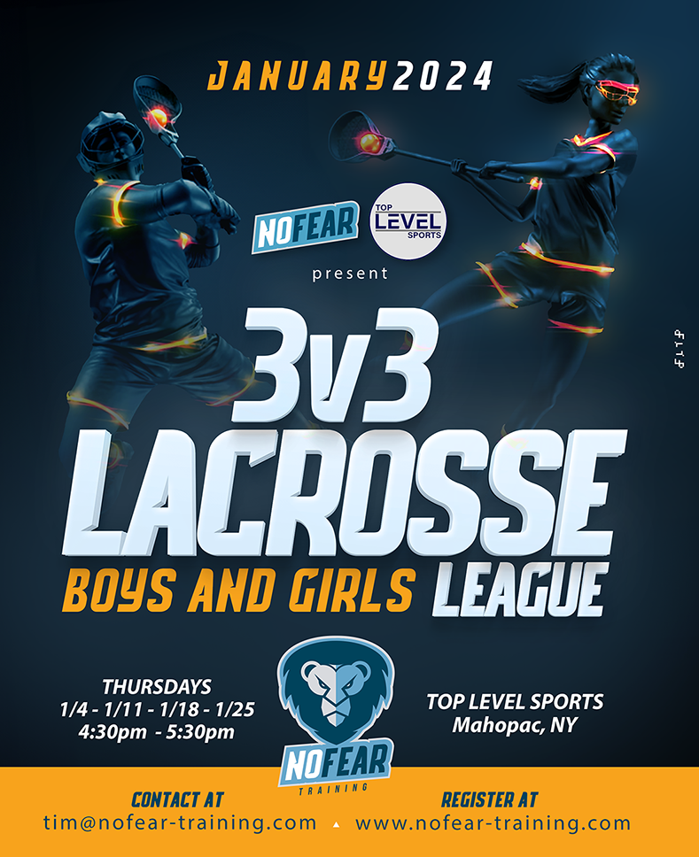 3v3 Lacrosse League — No Fear Training