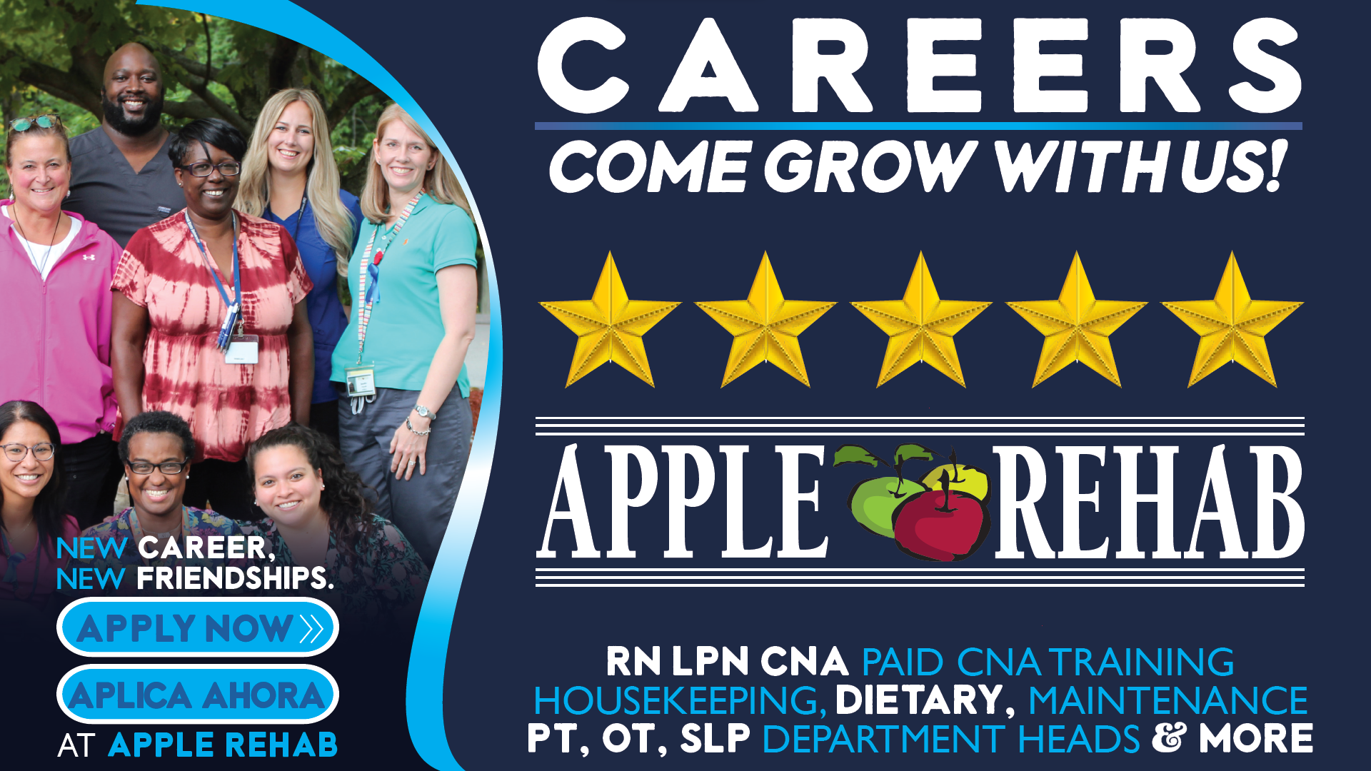 Careers — Apple Rehab
