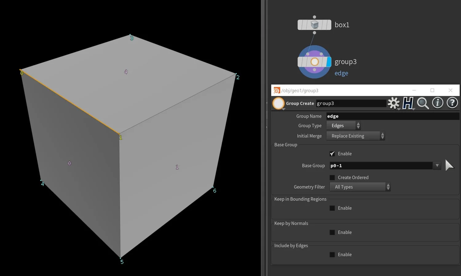 Outlining Geometry with Unshared Edges in Houdini — Blue Bubble ...