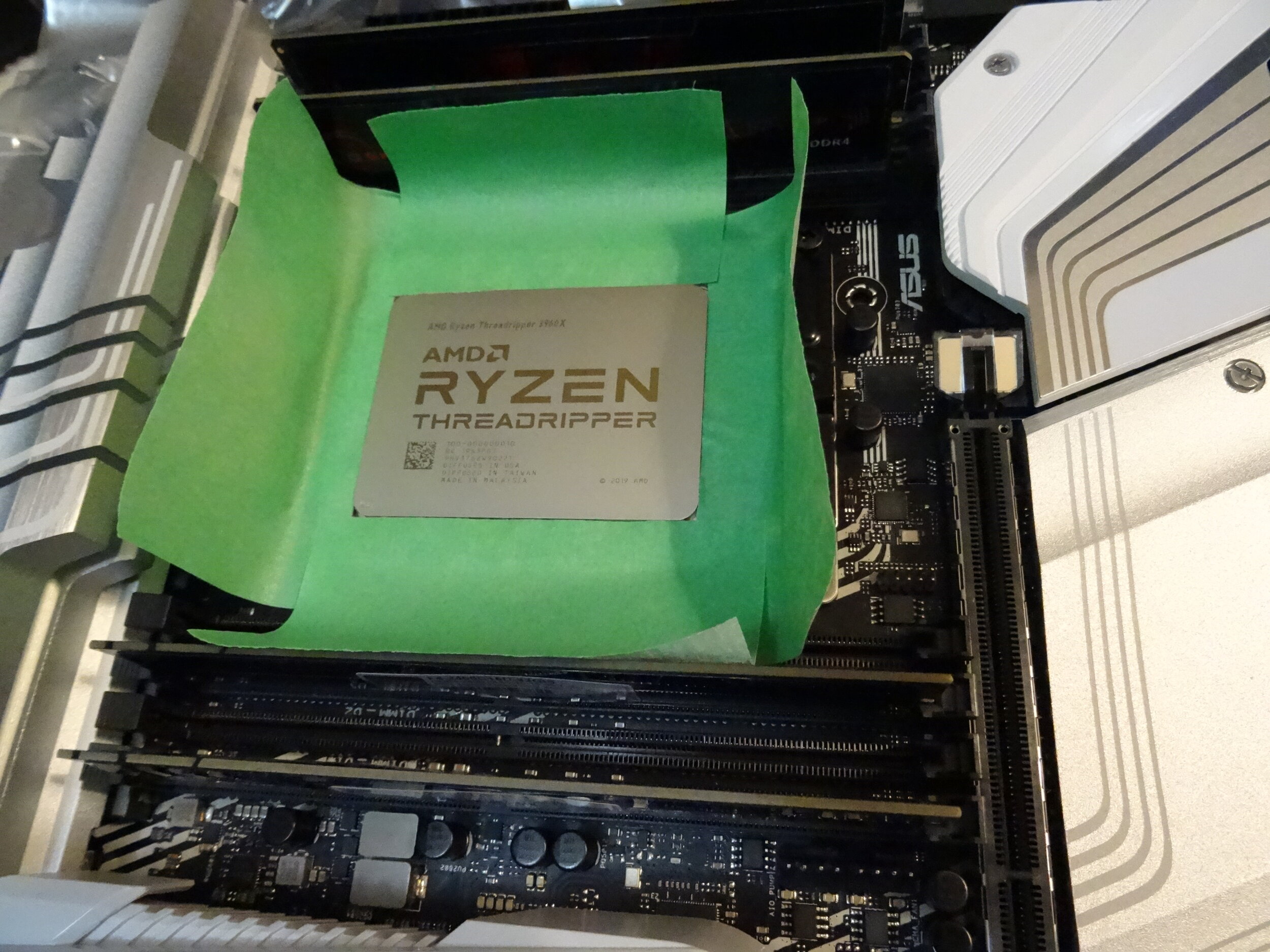 Threadripper 3960 Installation — Bubblepins