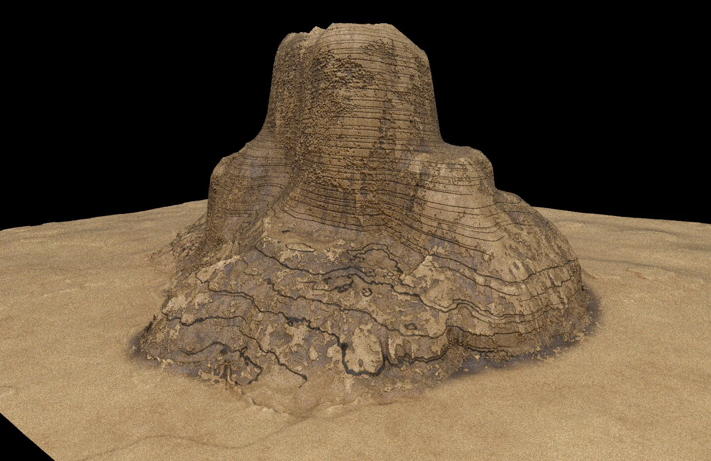 Houdini & Substance Terrain Generation — Bubblepins