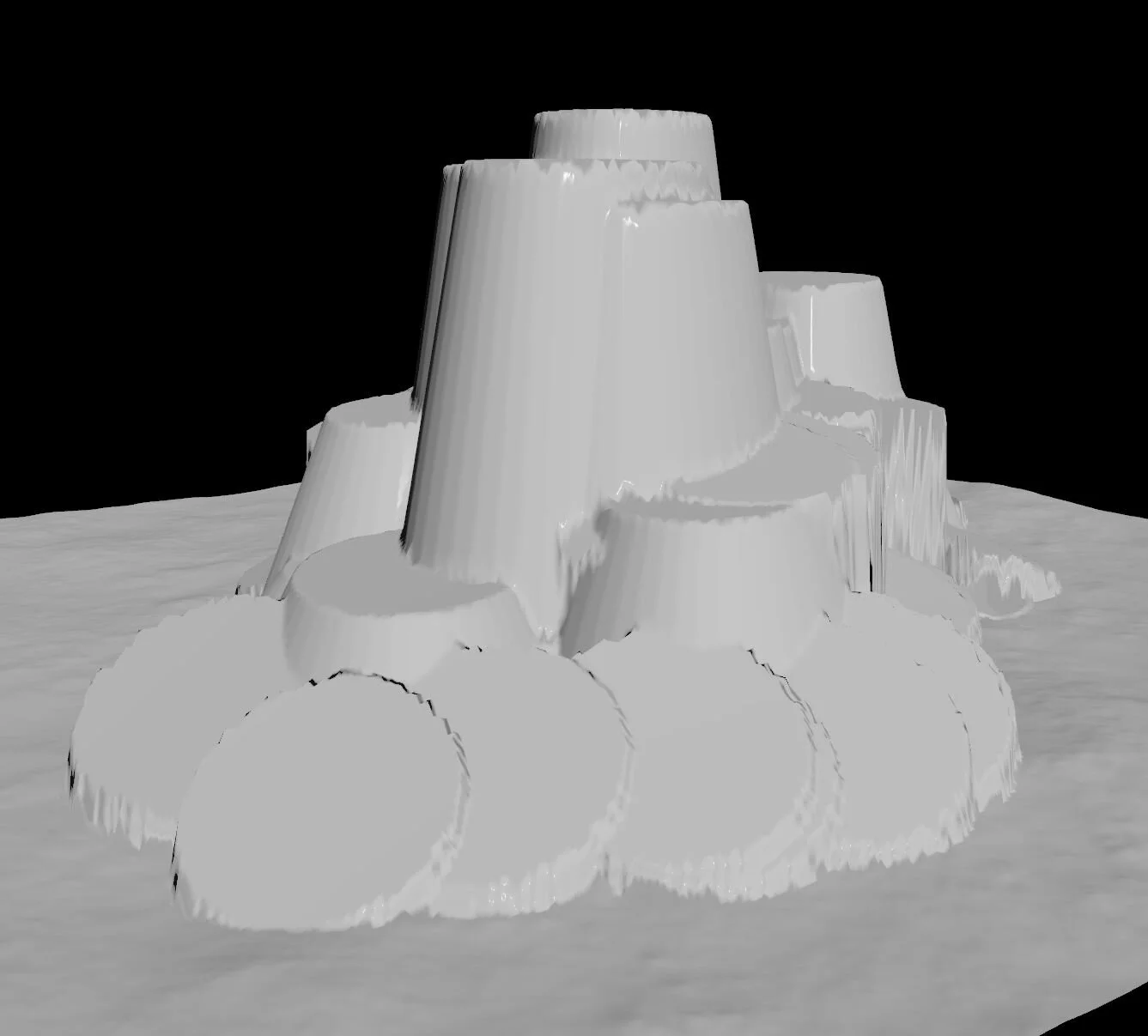 Houdini & Substance Terrain Generation — Bubblepins