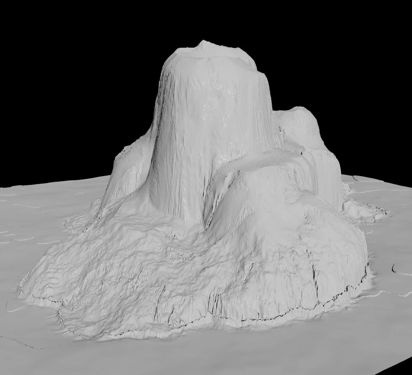 Houdini & Substance Terrain Generation — Bubblepins