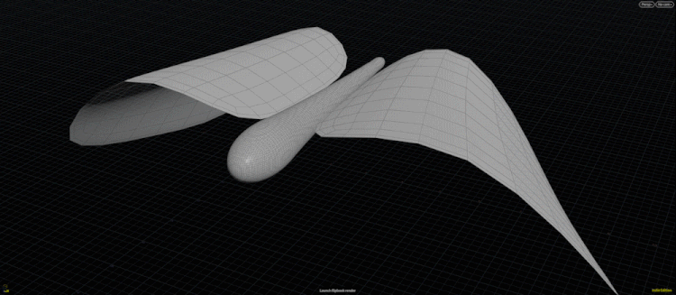 Procedural Animation, Wings with Skin! — Bubblepins