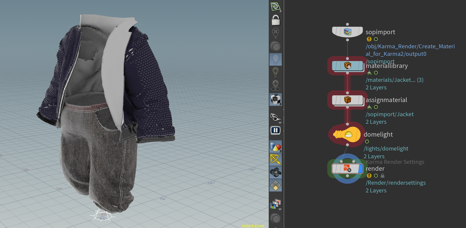 Marvelous Designer to Houdini Workflow Part 1 — Bubblepins
