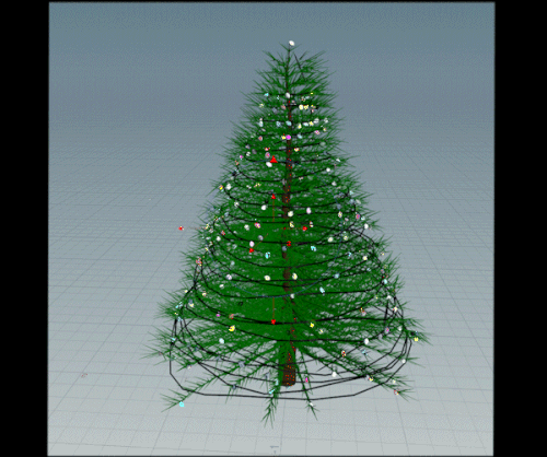 Simple VEX Driven Flashing LED's in Houdini — Bubblepins