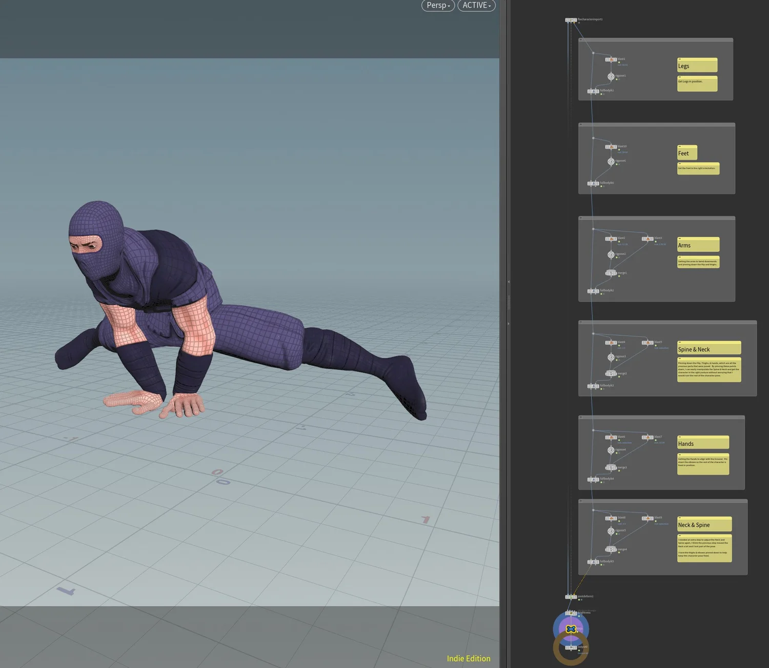 KineFX Animation Basic Concept #4 - Layering IK Nodes — Bubblepins