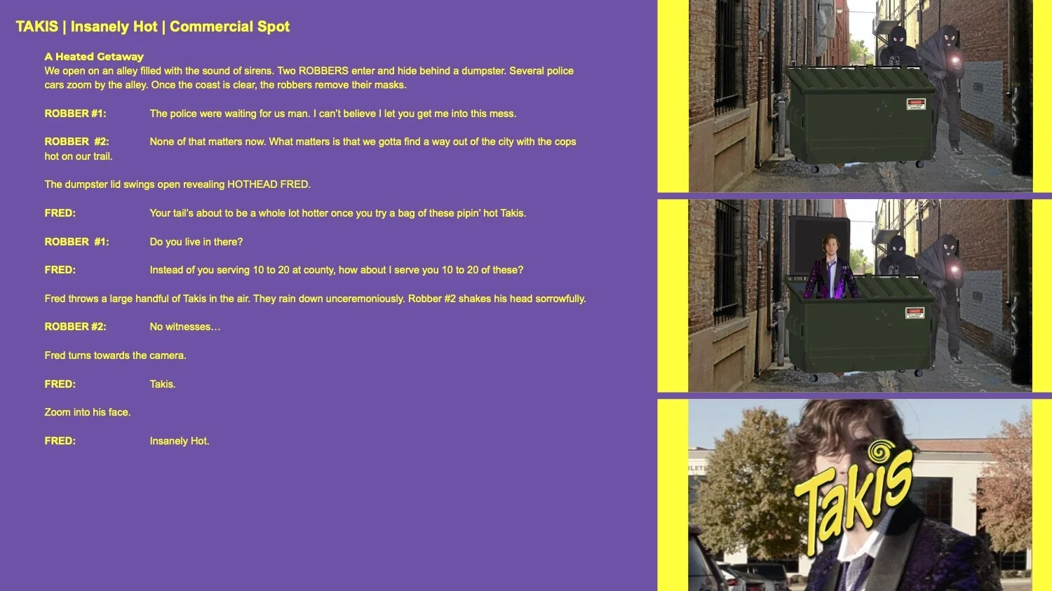 Takis — Blake Rozas