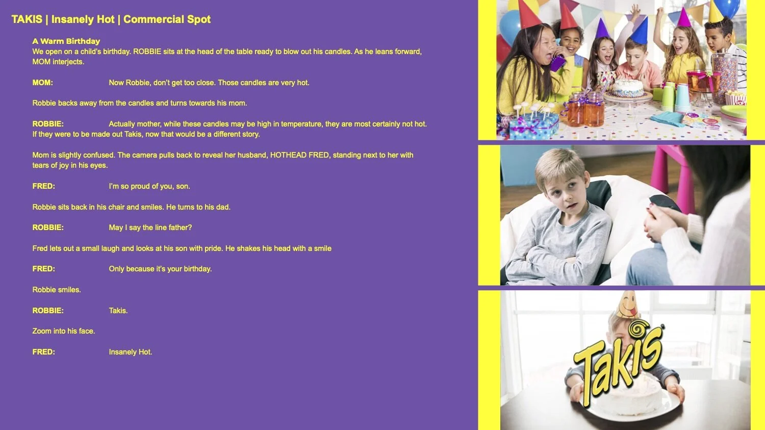 Takis — Blake Rozas