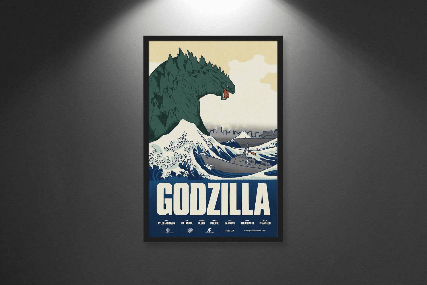 Godzilla Poster — Andrew Frazier