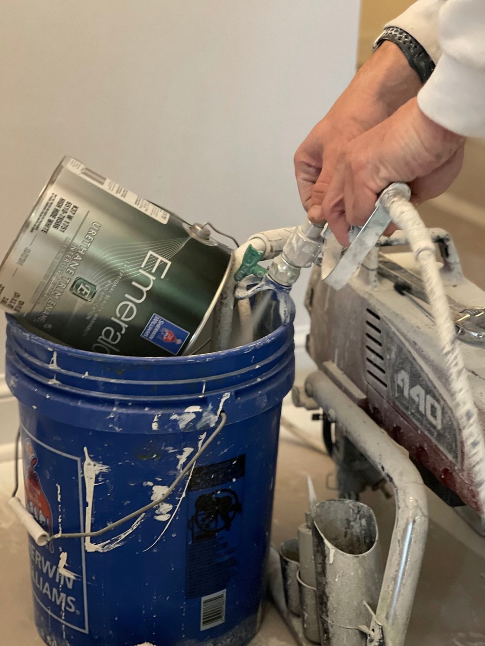 Our Start to Finish Paint Process