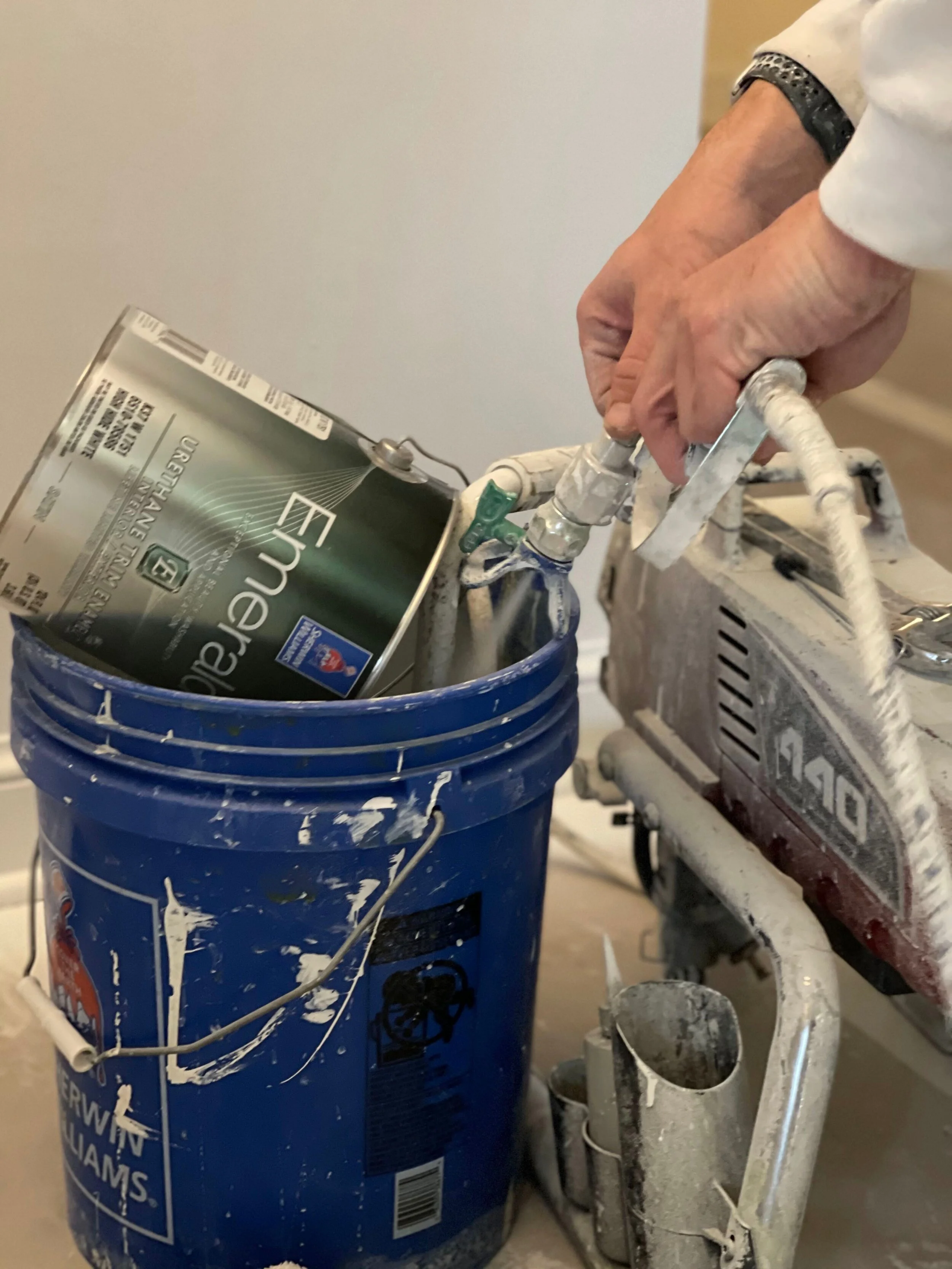 Our Start to Finish Paint Process