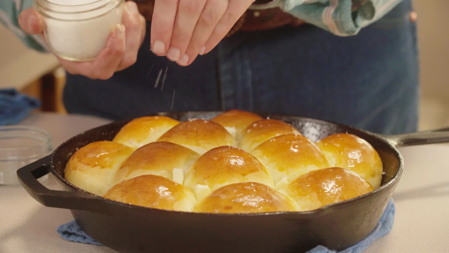 Bouncy & Buttery Panrolls — Clara's Canning Co.