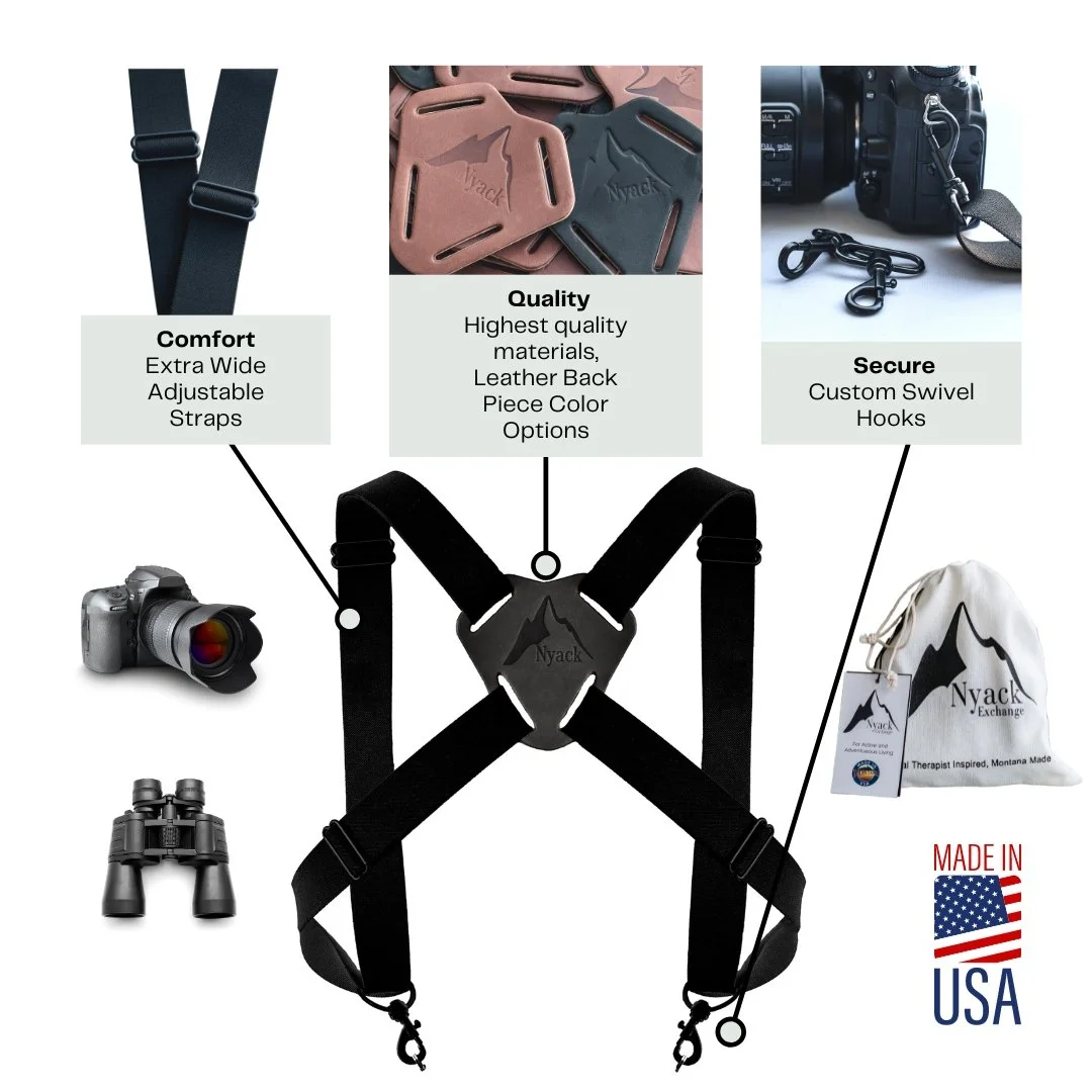 The Best NO Neck Pain Camera Strap — Nyack Exchange