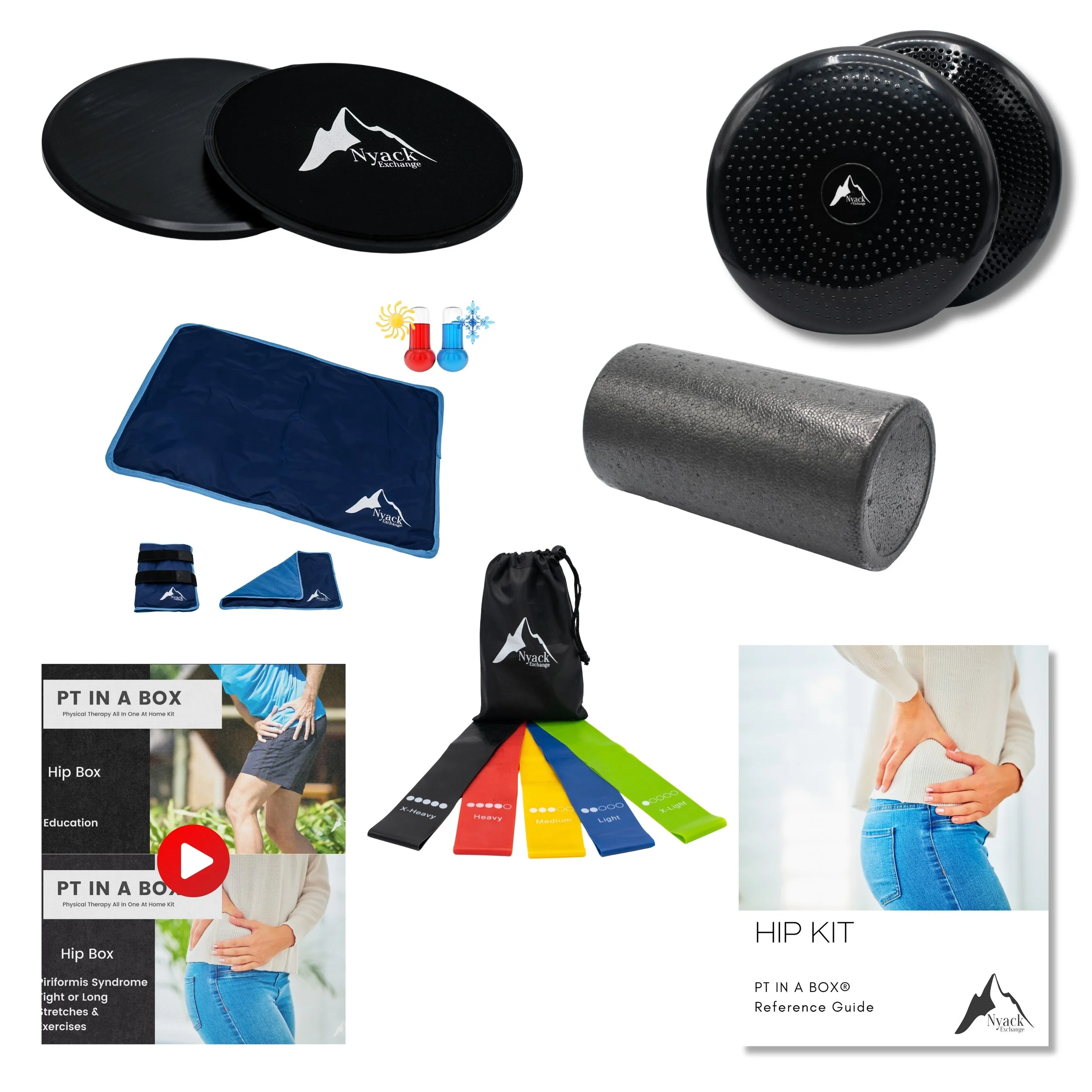 Hip Pain Relief At Home with Home Physical Therapy Rehab Kit — Nyack ...