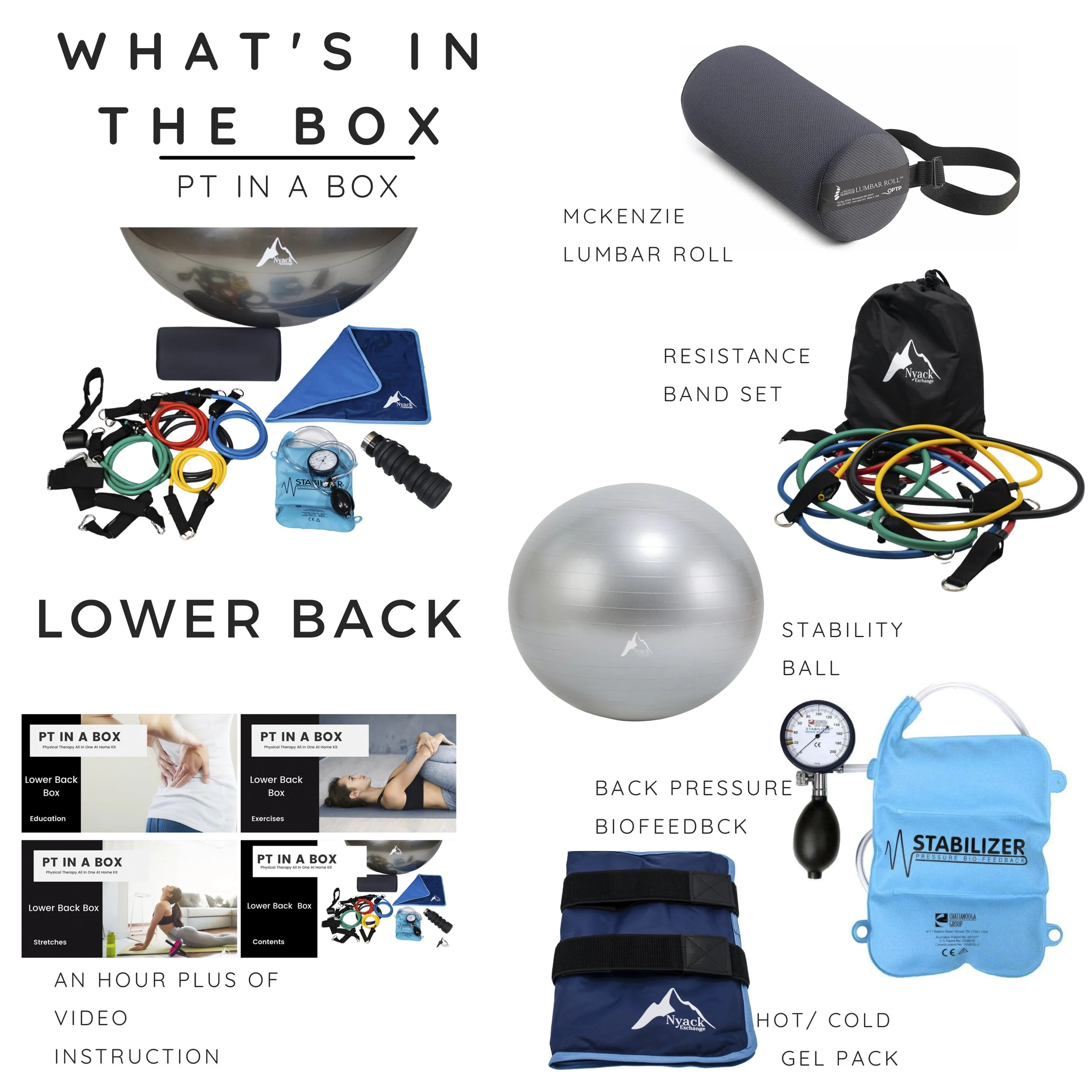 LowBack Pain Relief with PT IN A BOX®: A Physical Therapy Home Rehab ...