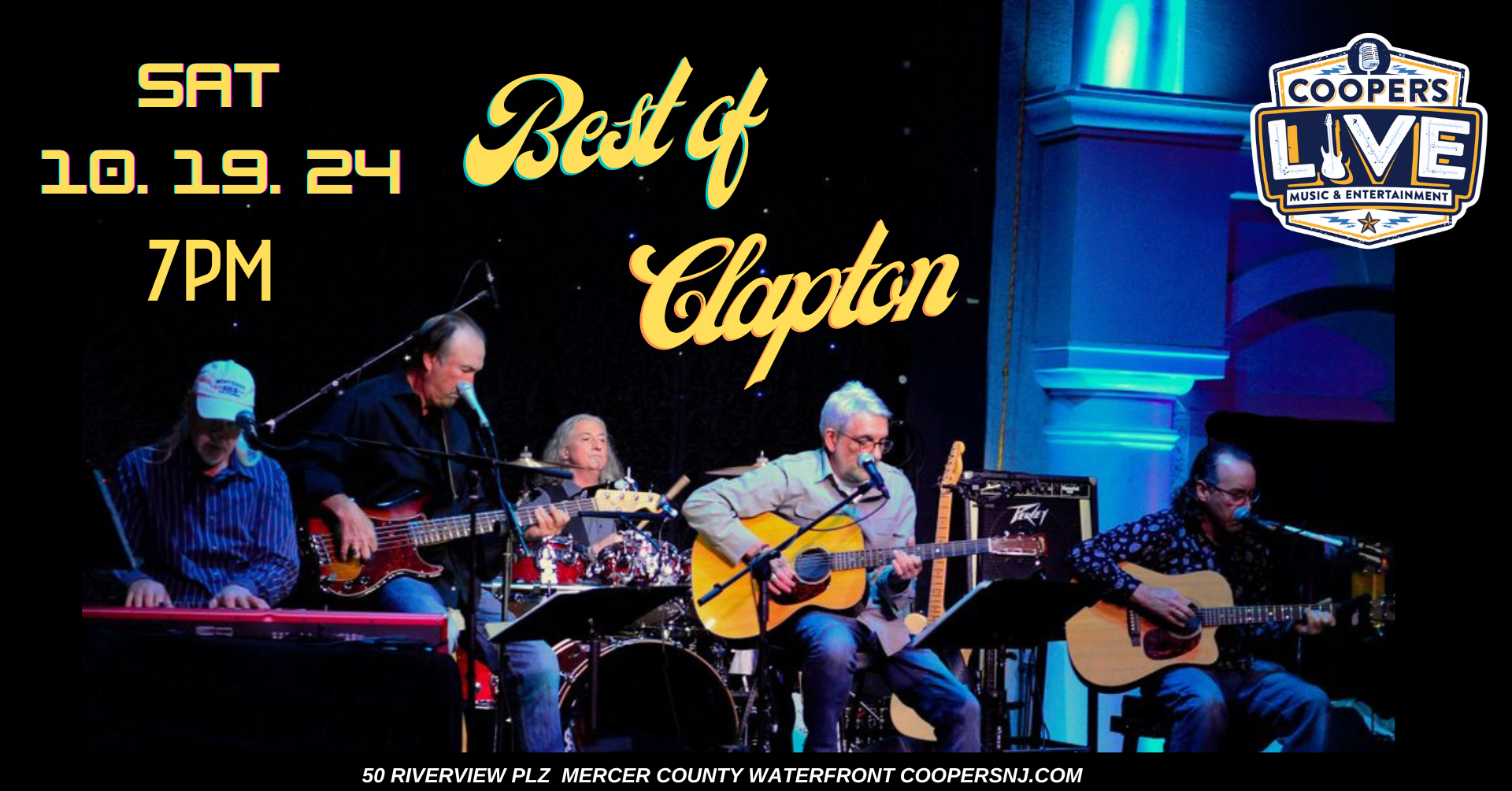 The Best of Clapton band at Cooper's Riverview — Cooper's Riverview