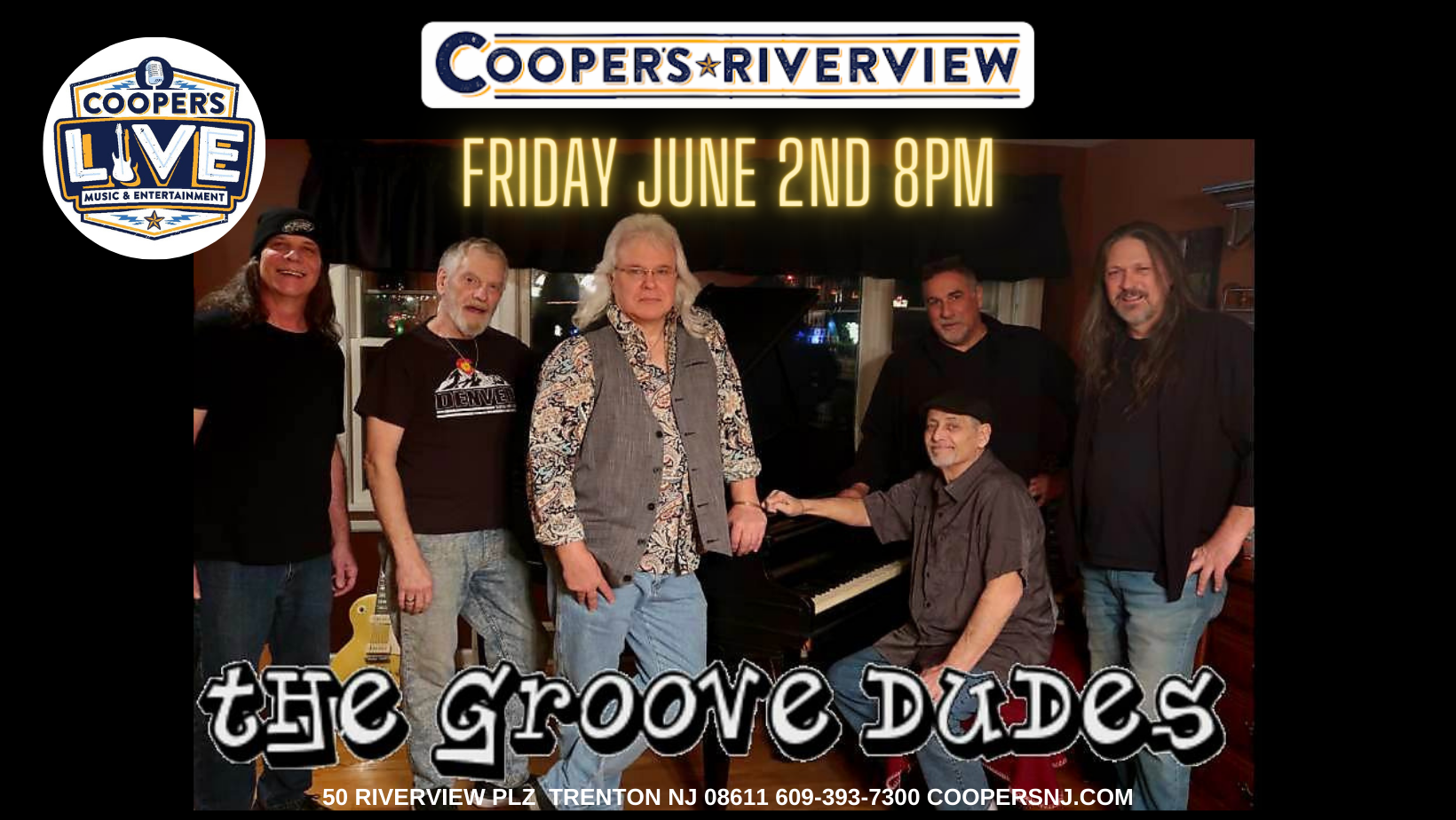 The Groove Dudes Band w DJ Jazzi — Cooper's Riverview