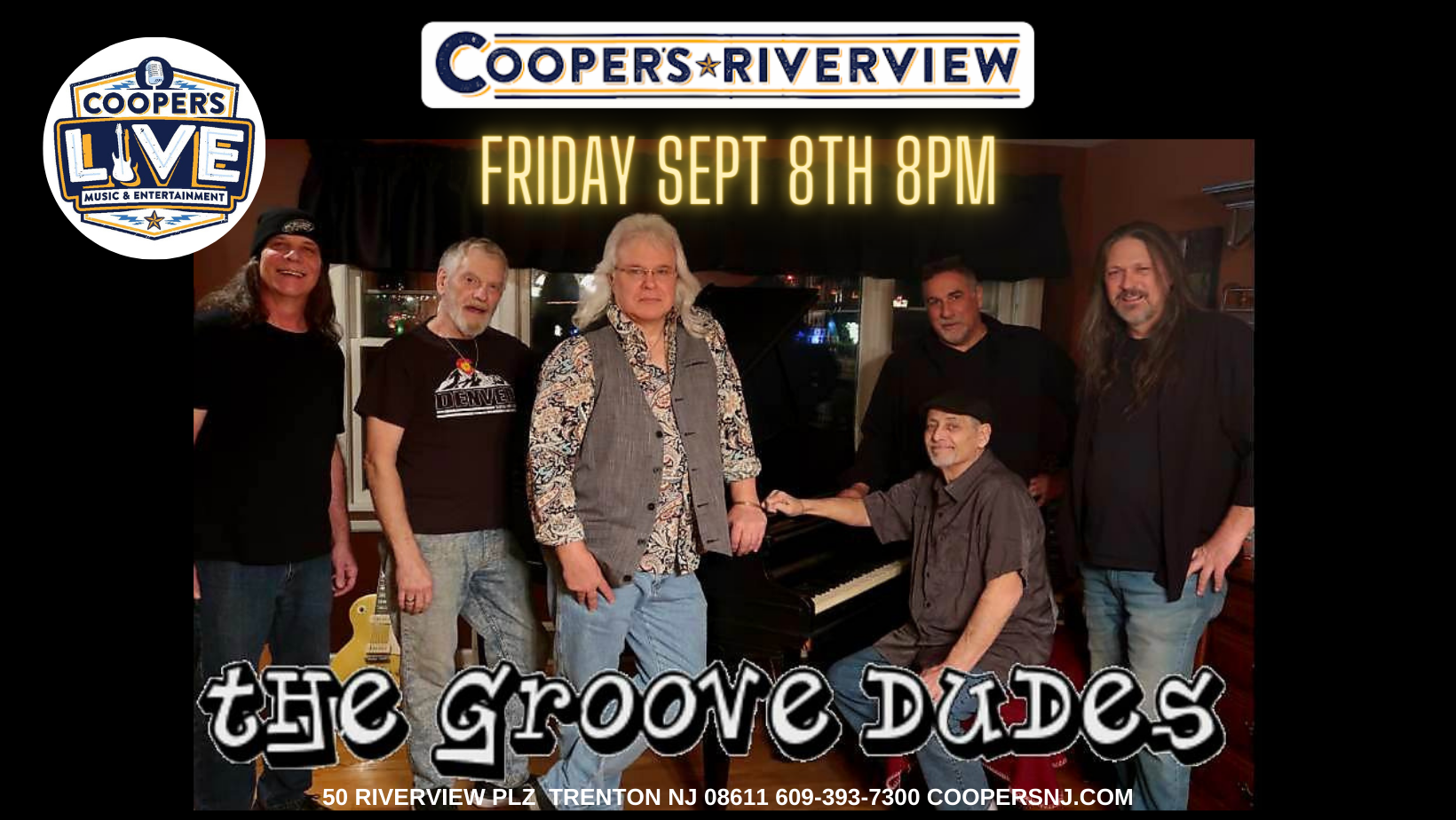 The Groove Dudes Band — Cooper's Riverview