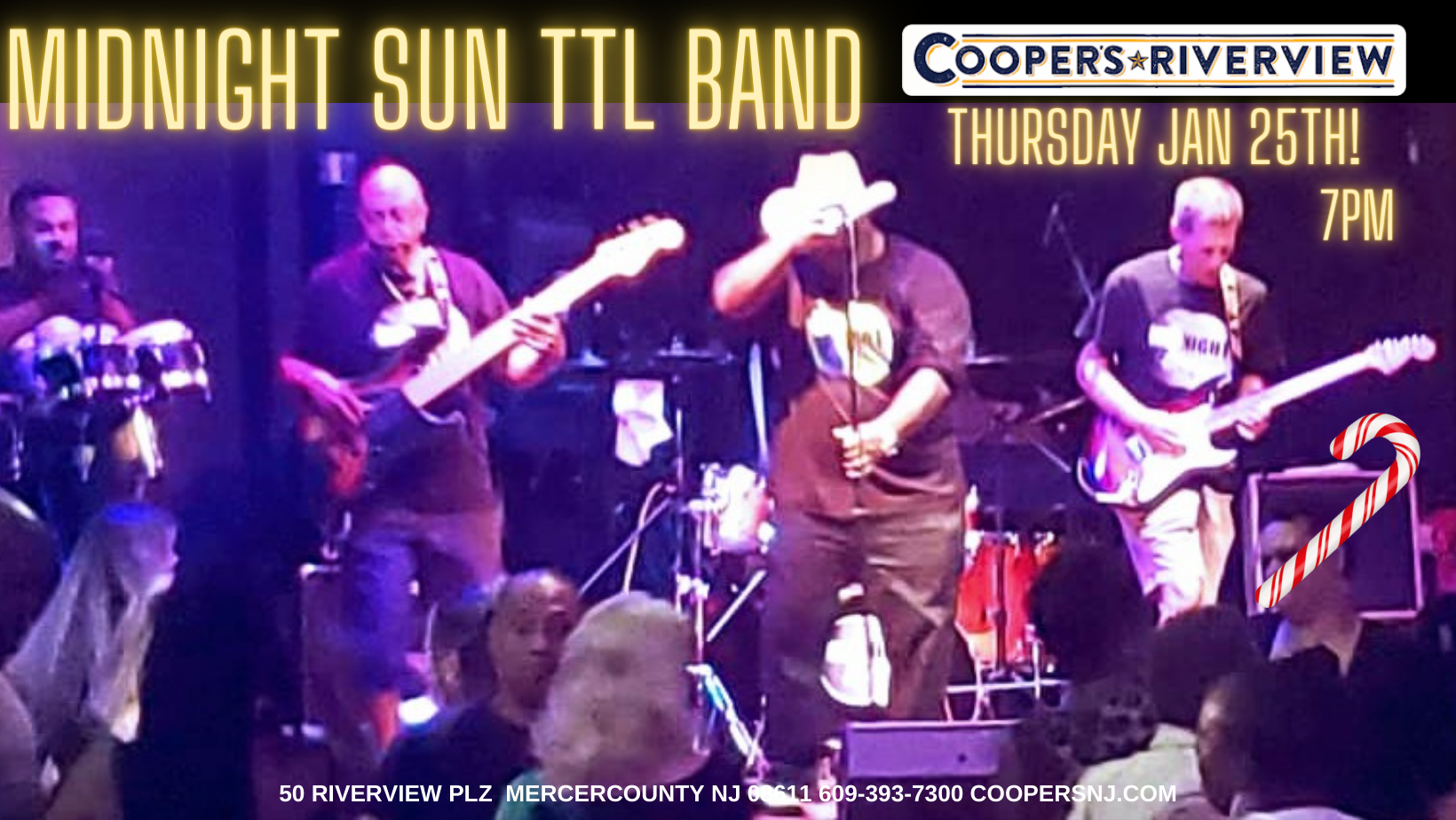 Midnight Sun Band at Cooper's Riverview! — Cooper's Riverview