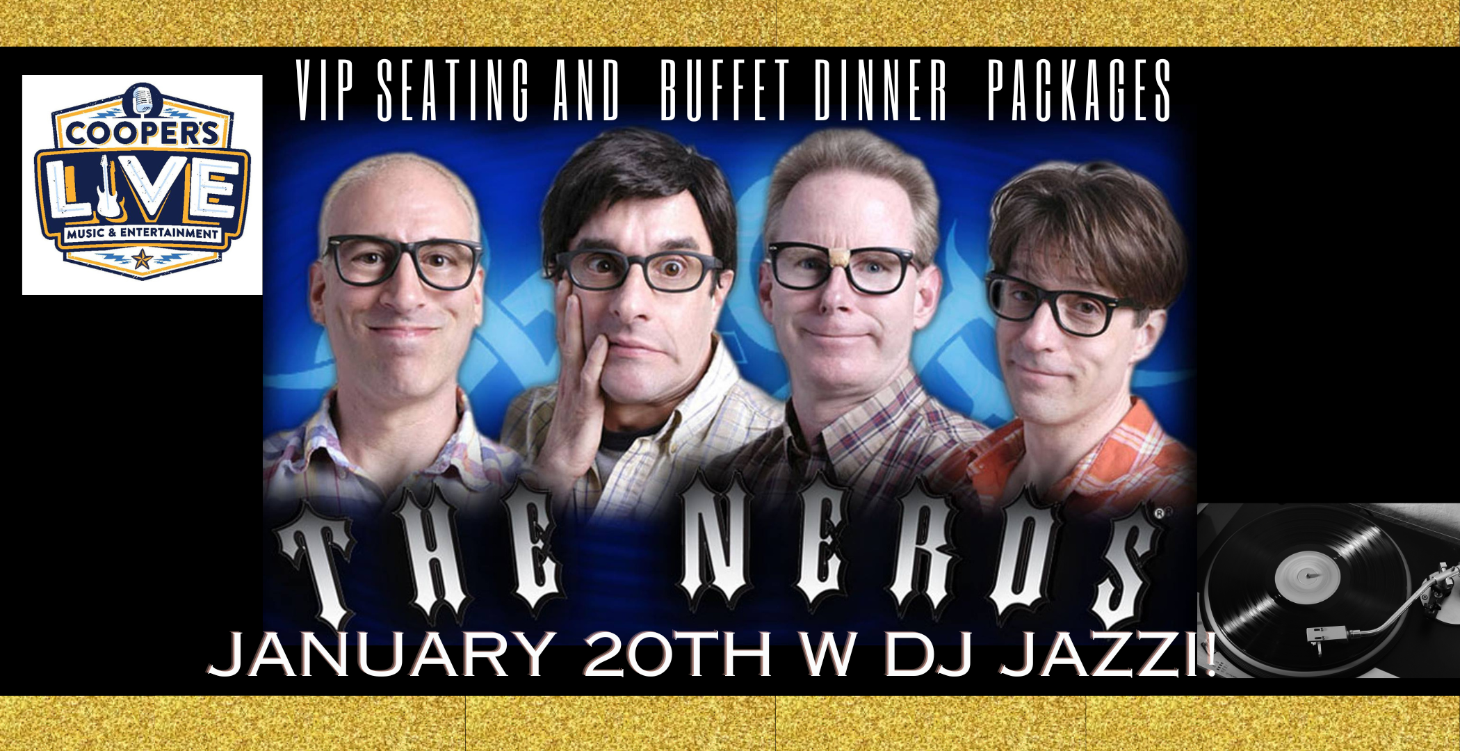 THE NERDS IN CONCERT and DINNER PARTY You've seen them at Carnegie Hall ...