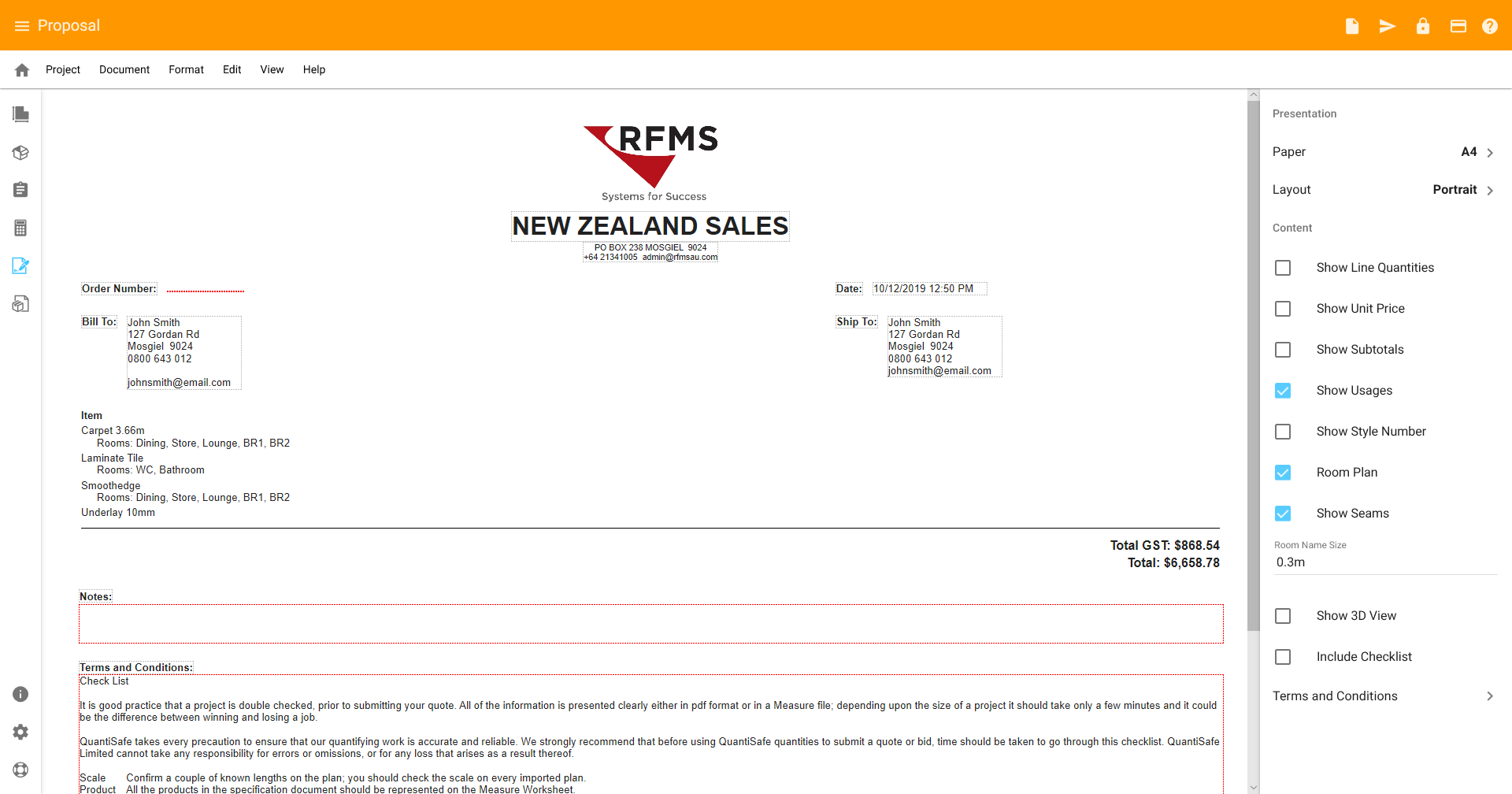 Measure Mobile — RFMS AUSTRALASIA