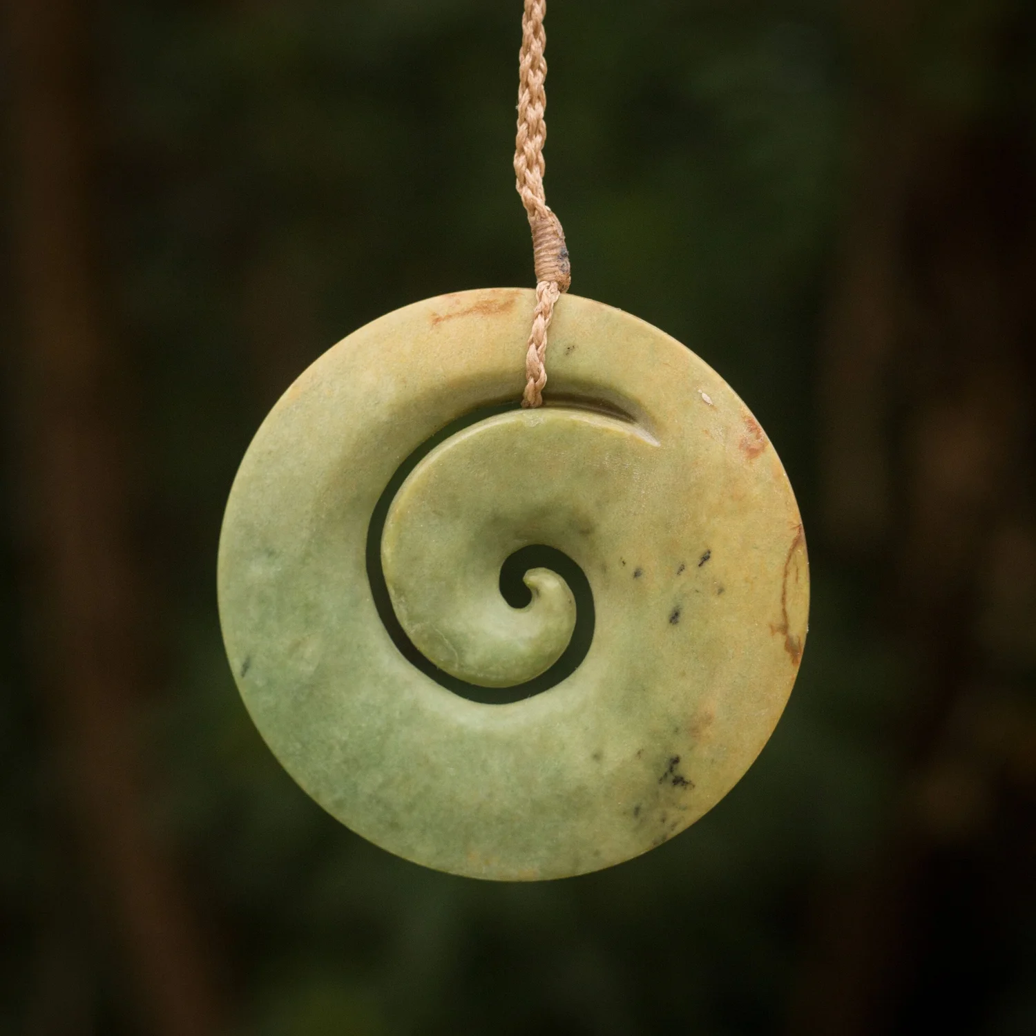 Elevate Your Style with our Kawakawa Pikorua Pendant – Symbolic Pounamu ...
