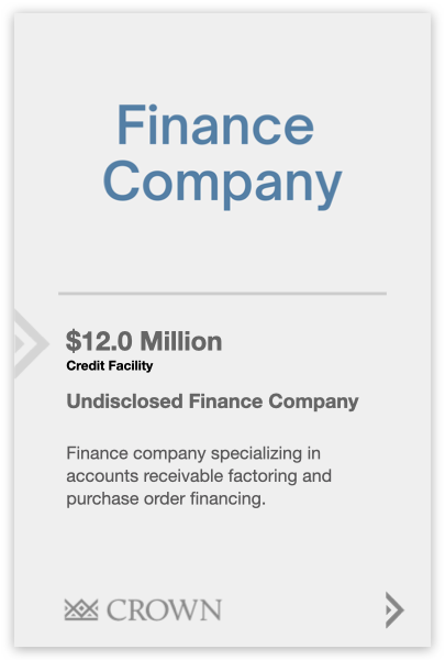 Transactions — Crown Partners LP