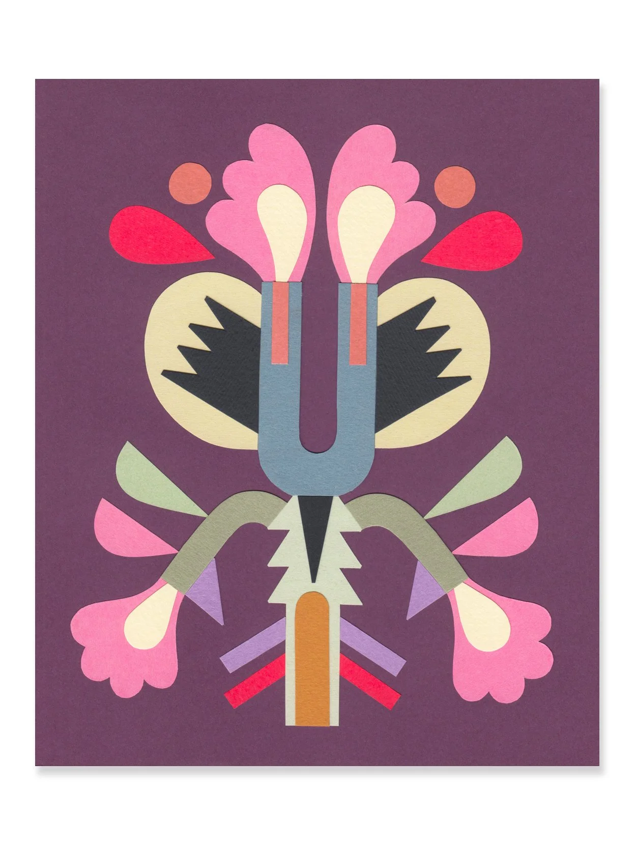 Paper sculpture "Horse Mask" by Angelica Gerosa, available in our Milan ...